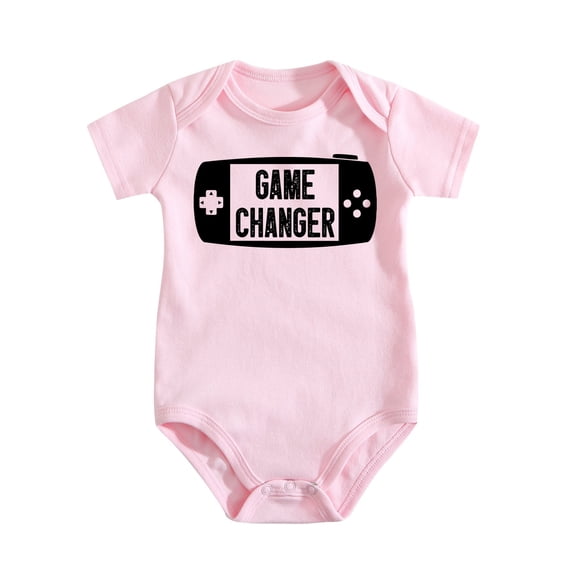 Game Changer Baby Bodysuit Funny Adorable Newborn Romper Clothing ...