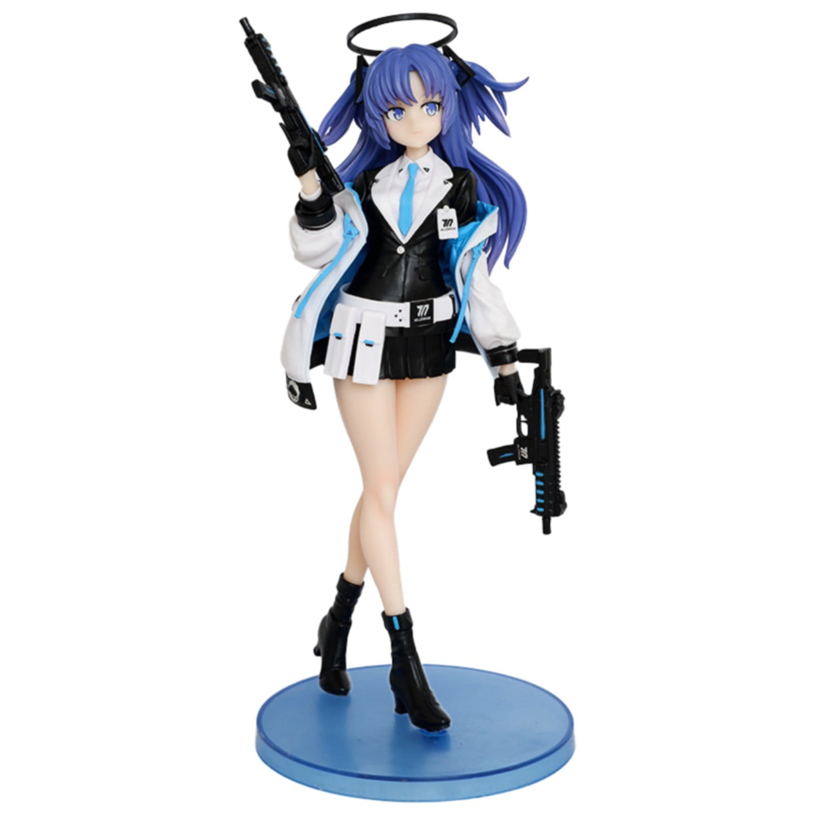 Game Character Hayase Yuka battle suit Cute Girl Figure Statue Toy Gift ...