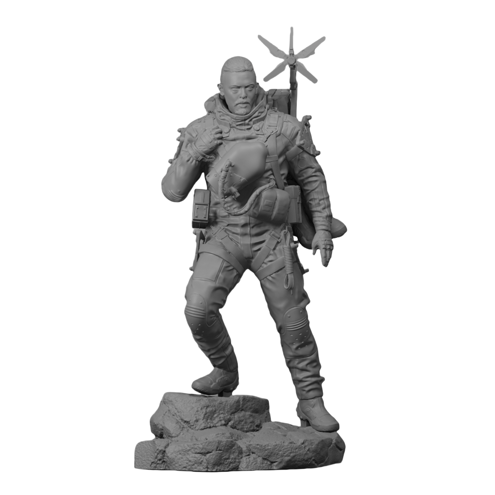 Game Character Sam Porter Bridges Delivery Resin 3D Print GK Figure DIY ...