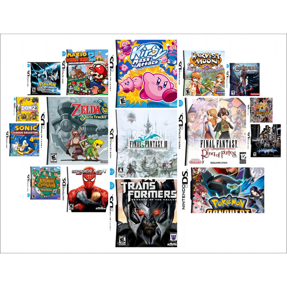 Nintendo Ds Game Cards
