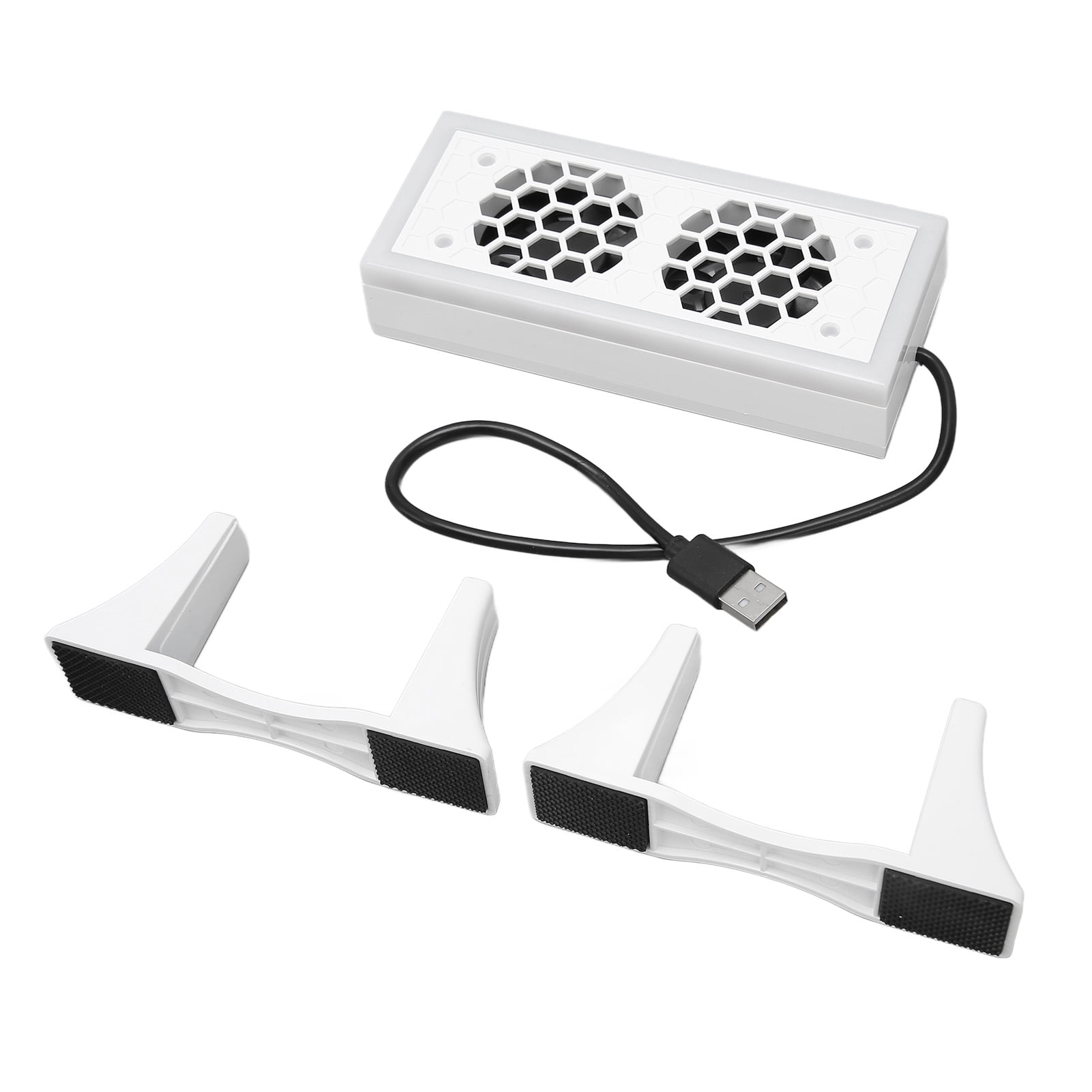 Game Console Cooling Stand Adjustable RGB Light Cooler Dock Station ...