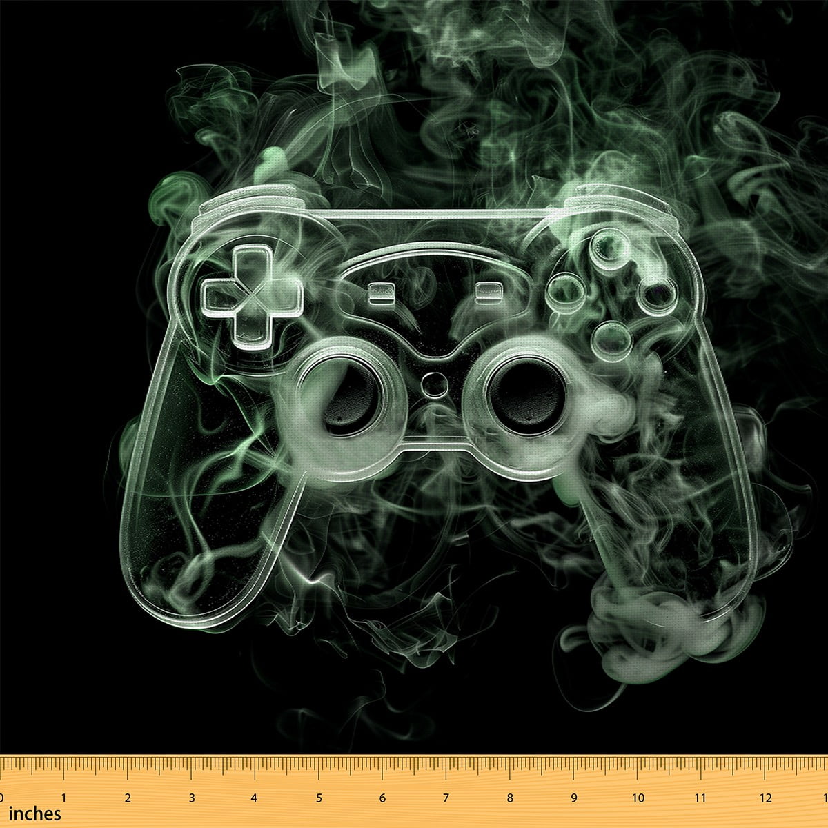 Game Console Fabric By The Yard, 3D Video Game Controller Gaming ...