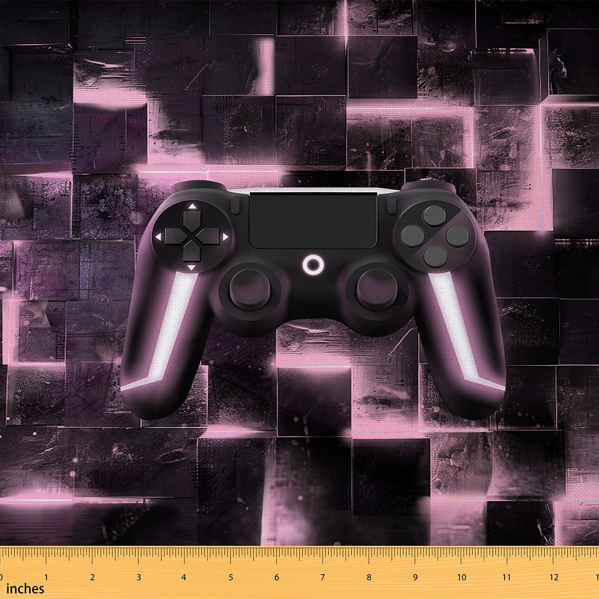 Game Console Fabric By The Yard,Gaming Controller Games Craft Patchwork ...