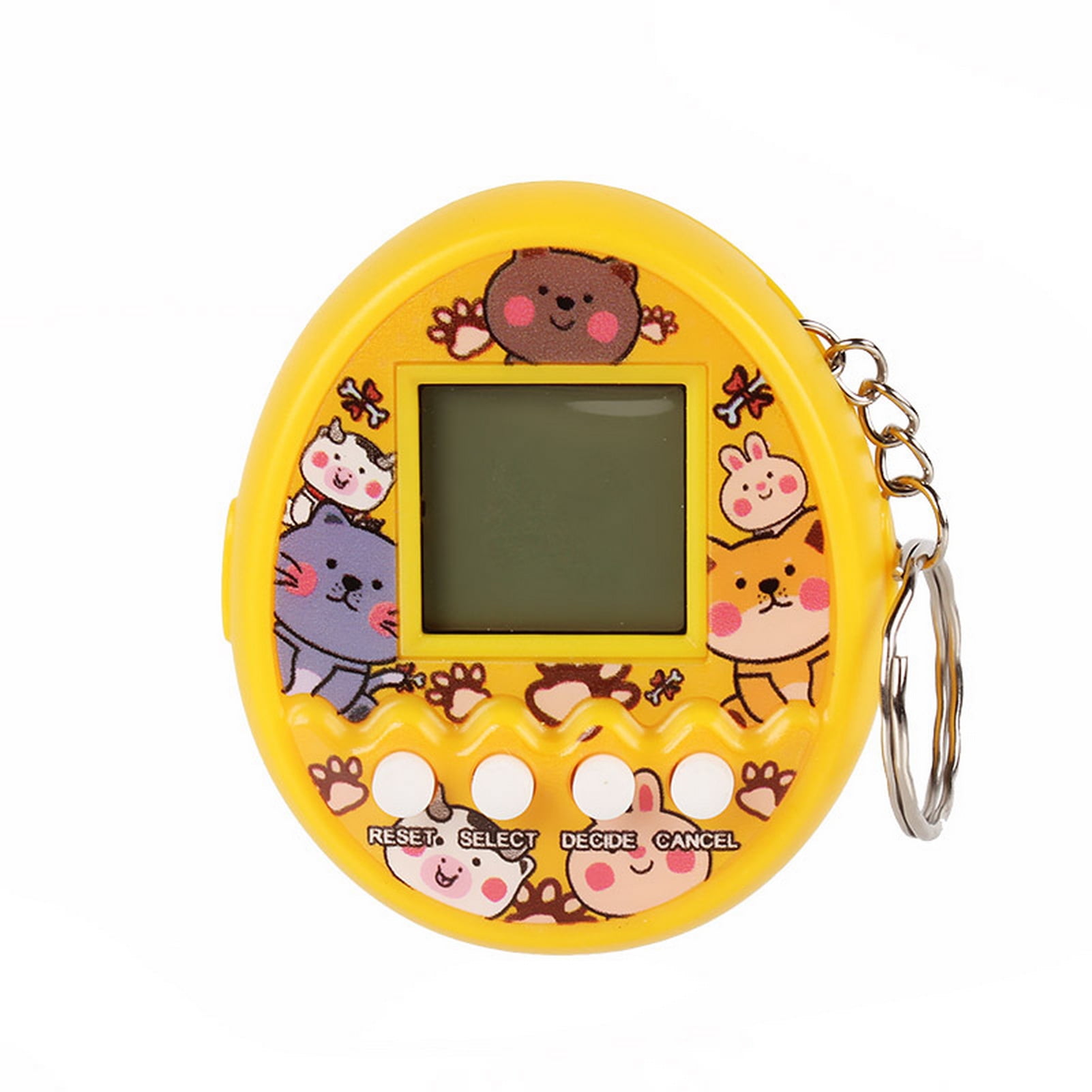 Game Console Toy Electronic Pets Game Toy Cartoon Print Portable ...
