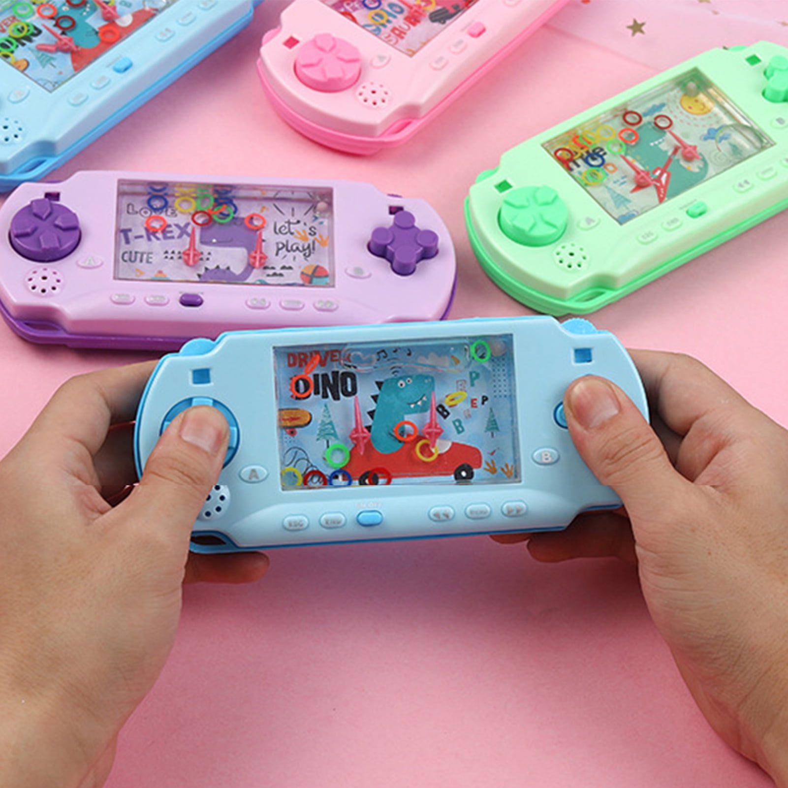Game Console Toy Lovely Adorable Press to Play Dinosaur Print Nostalgia ...