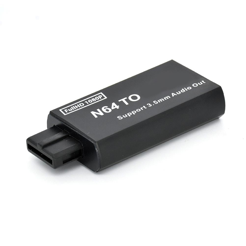 Game Console to HDMI Converter Adapter Plug For N64/SNES/NGC HDMI Audio ...