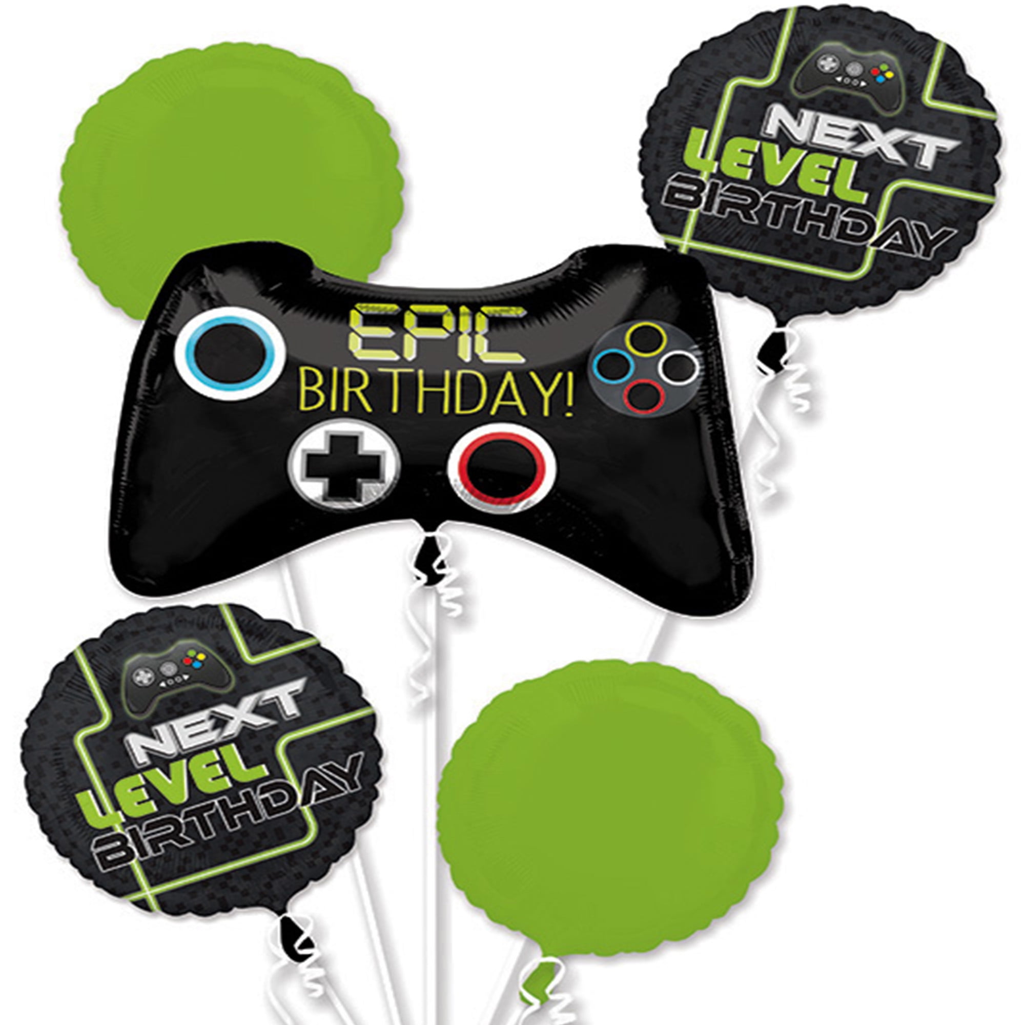 Game Controller Birthday Balloon Bouquet - Walmart.com