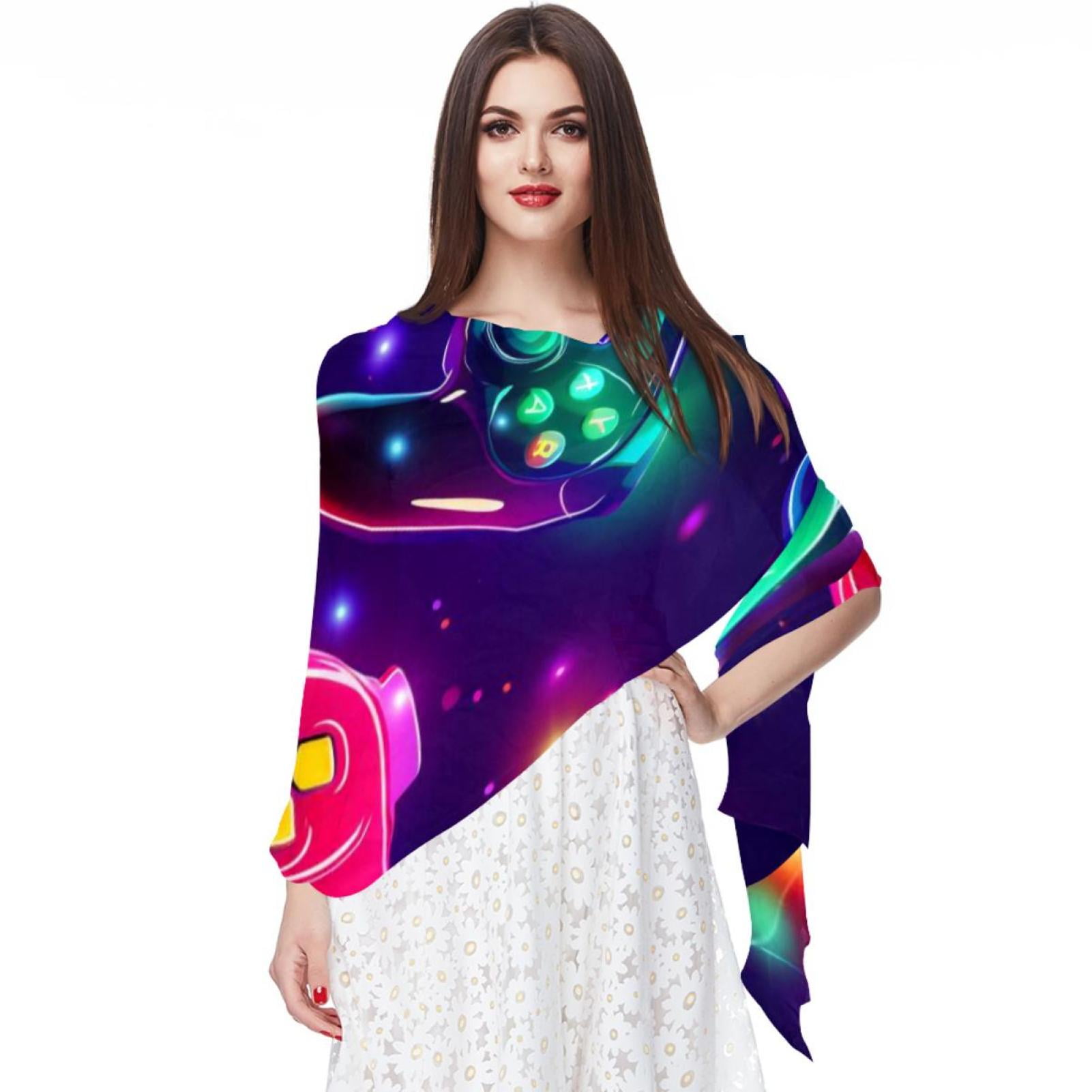 Game Controller Breathable Chiffon Yarn Silk Head Scarf 180*73 ...