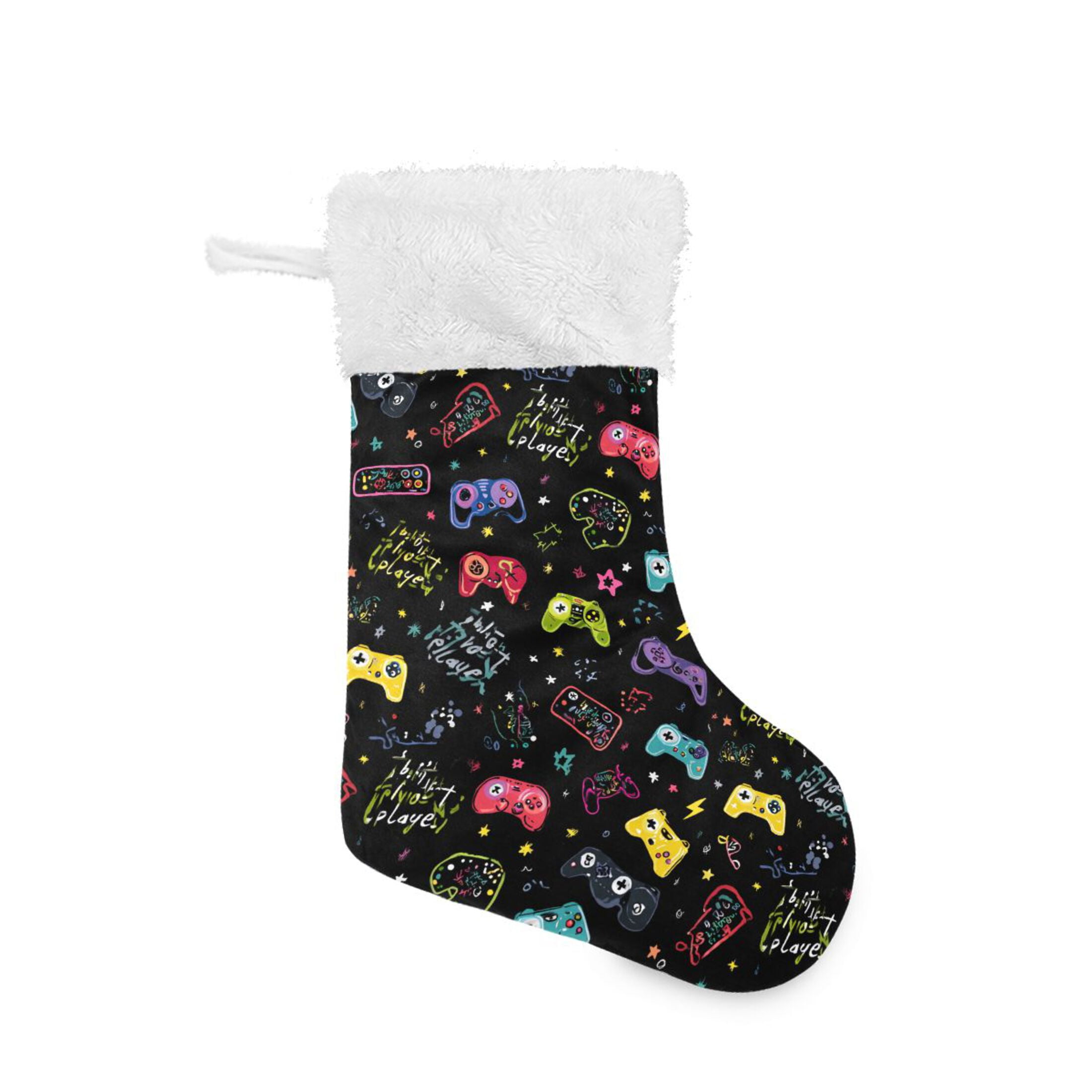 Game Controller Christmas Stockings 17.71" Christmas Tree Decoration ...