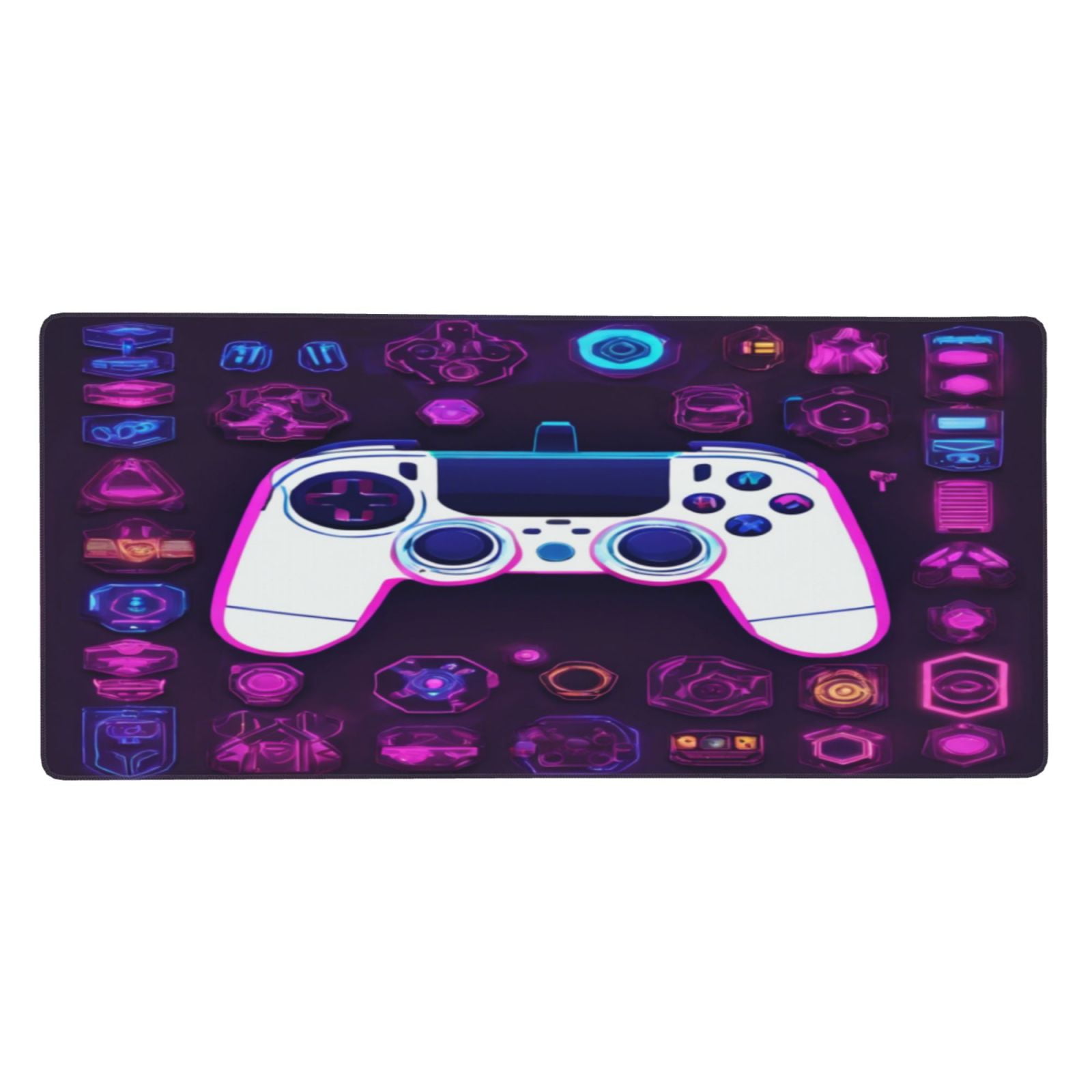 Game Controller Desk Mat Xxl Extended Gaming Mouse Pad 16x35.5in ...