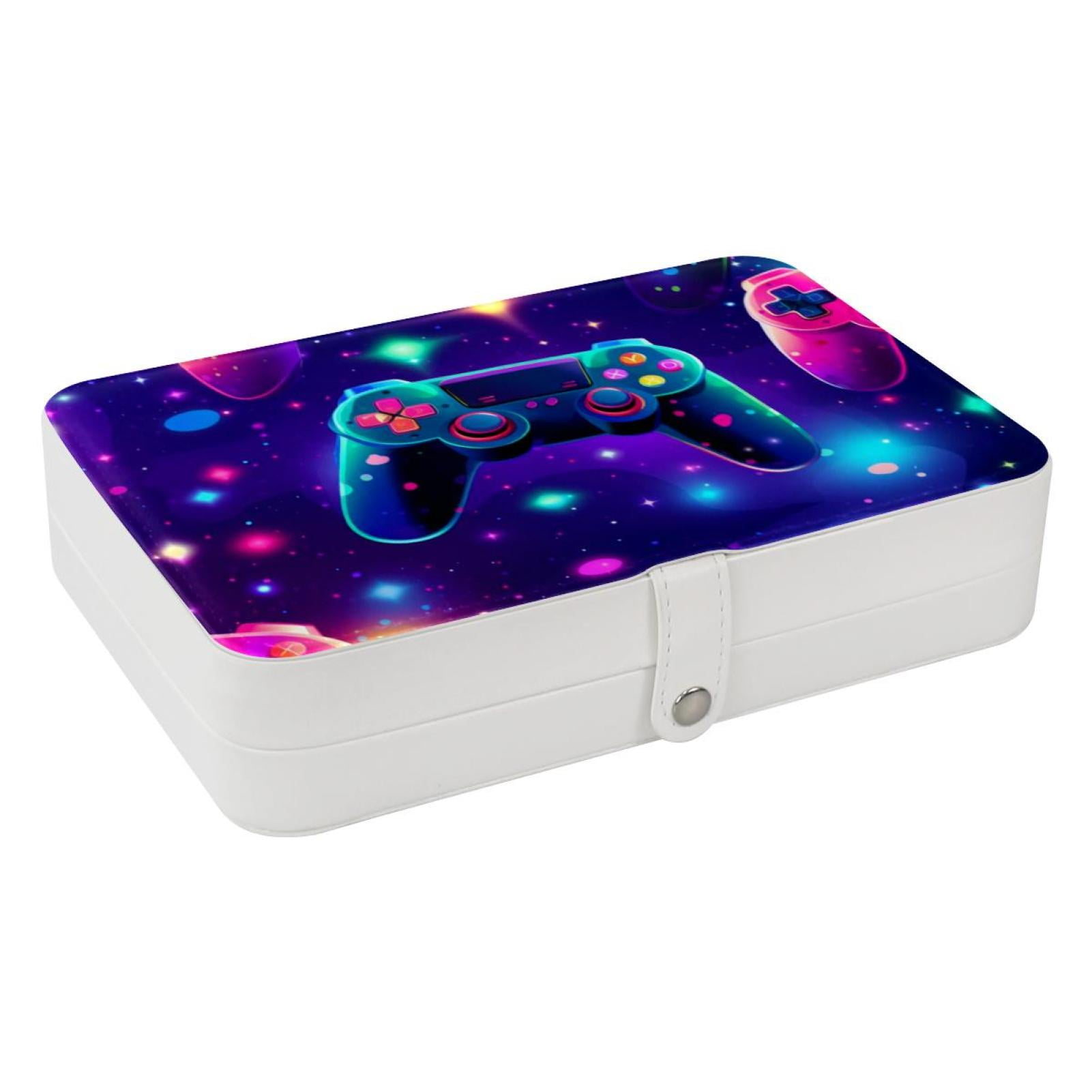Game Controller Jewelry Boxes PU Leather Necklace Holder Travel ...