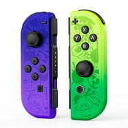 SPBPQY Game Controller for Nintendo Switch, Neon Purple and Orange ...