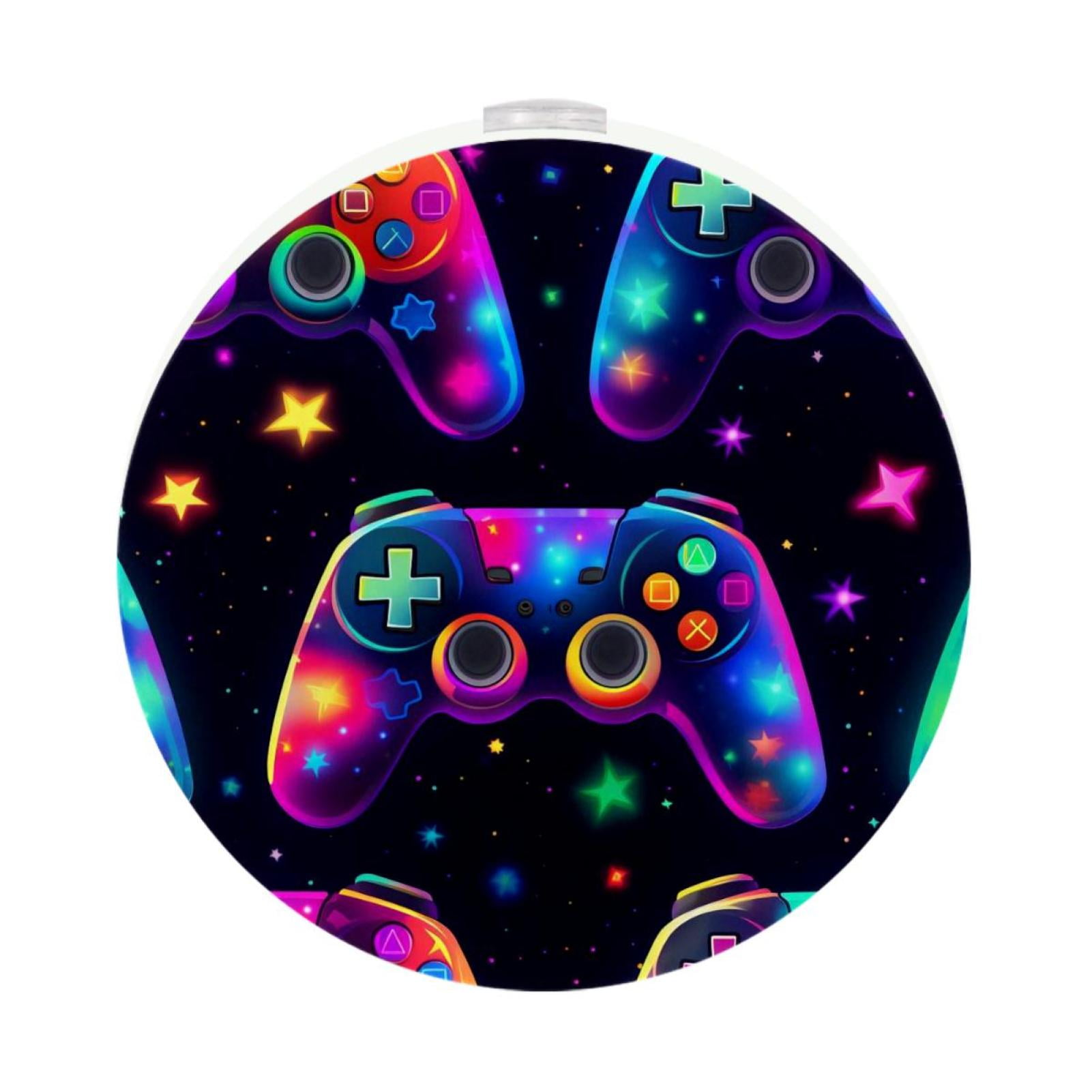 Game Controller LED Round Night Light-2PCS: Bright and Energy Efficient ...