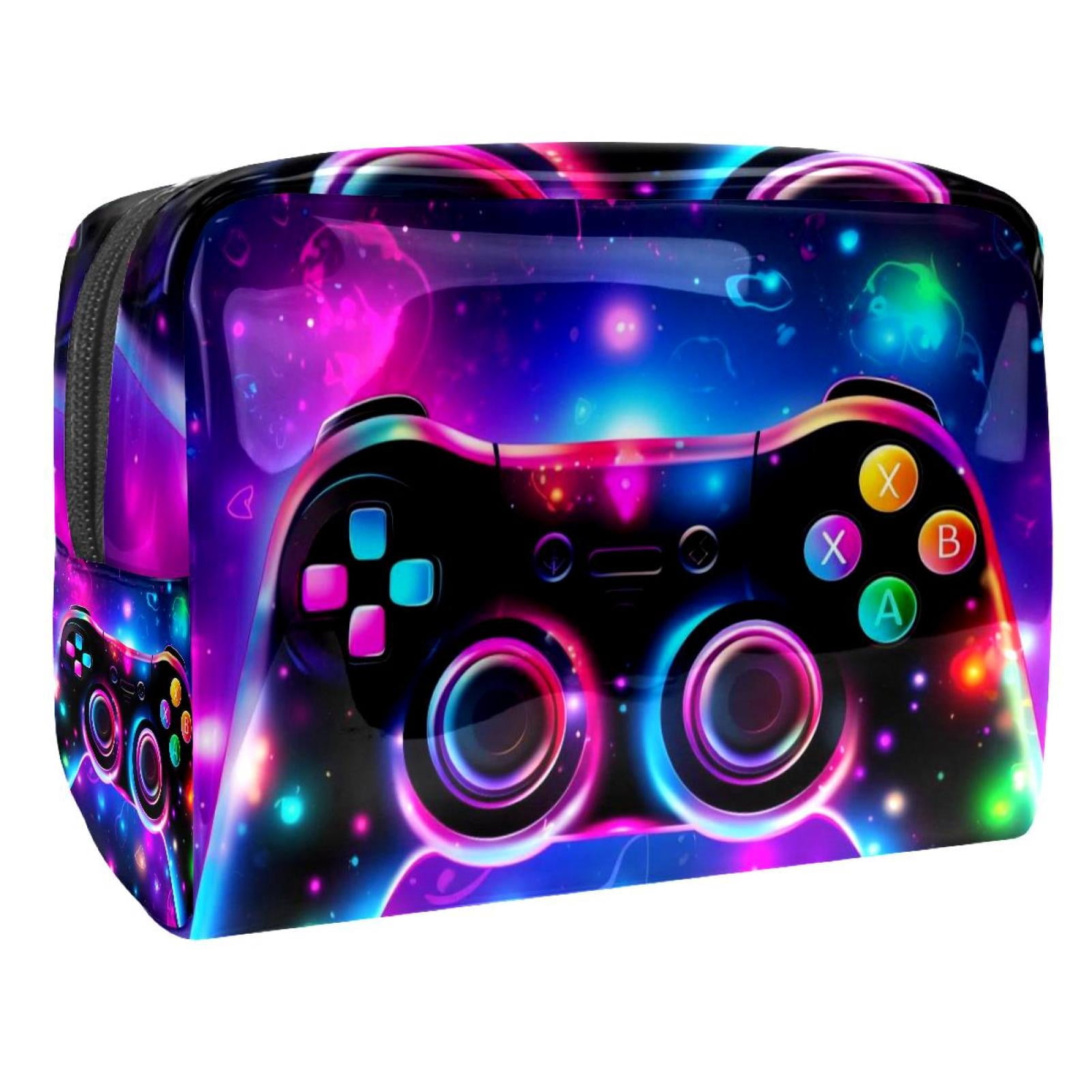 Game Controller Large Capacity Waterproof PVC Cosmetic Bag Travel ...