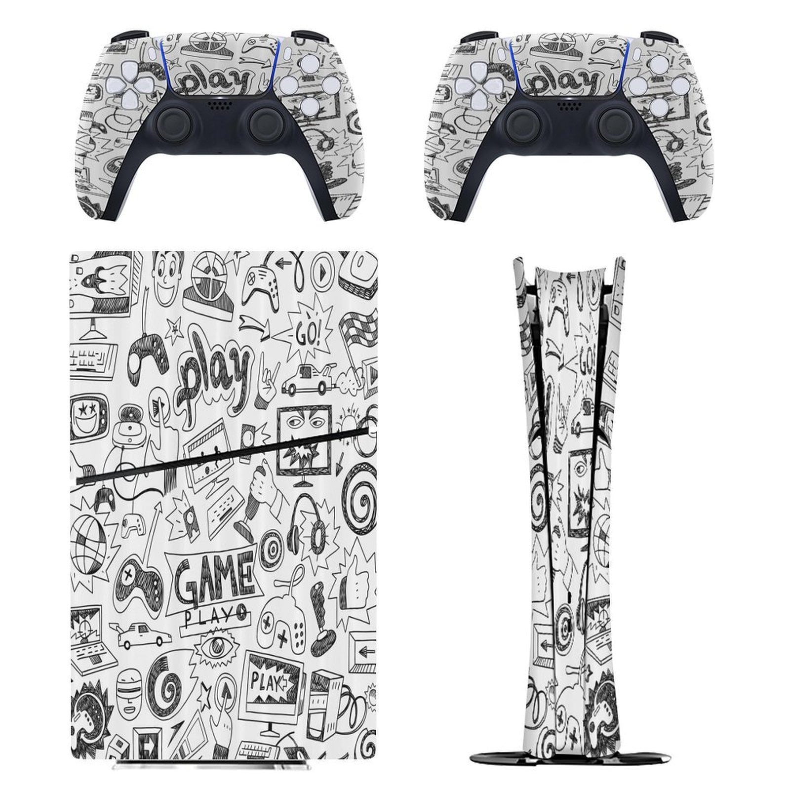 Game Controller PS5/PS5 Pro/PS5 Slim Digital Disc Skin Sticker For ...