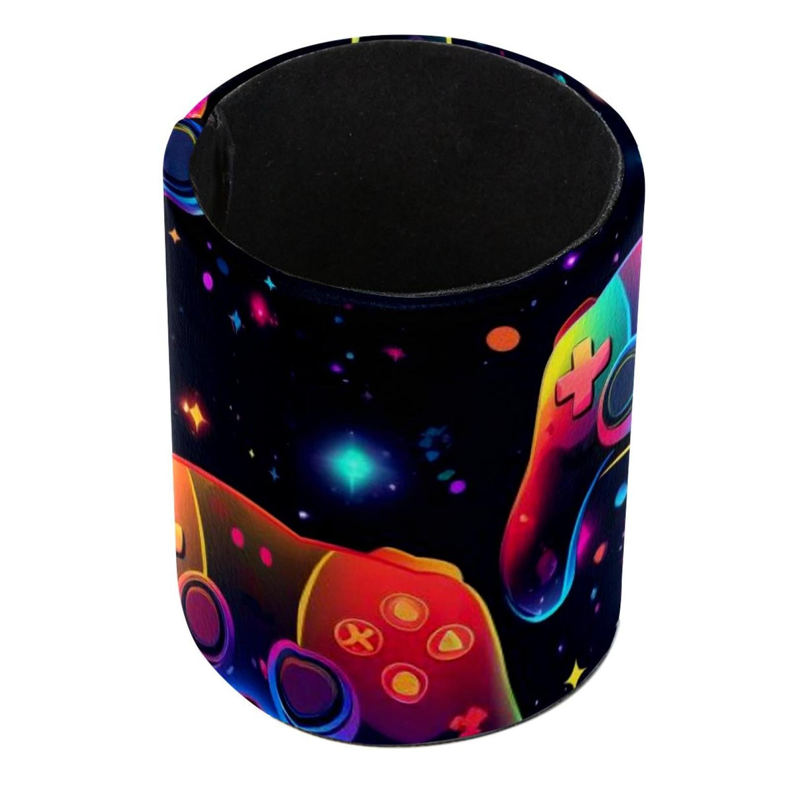 Game Controller PVC Leather Pen Holder, Pencil Organizer, Brush Holder ...