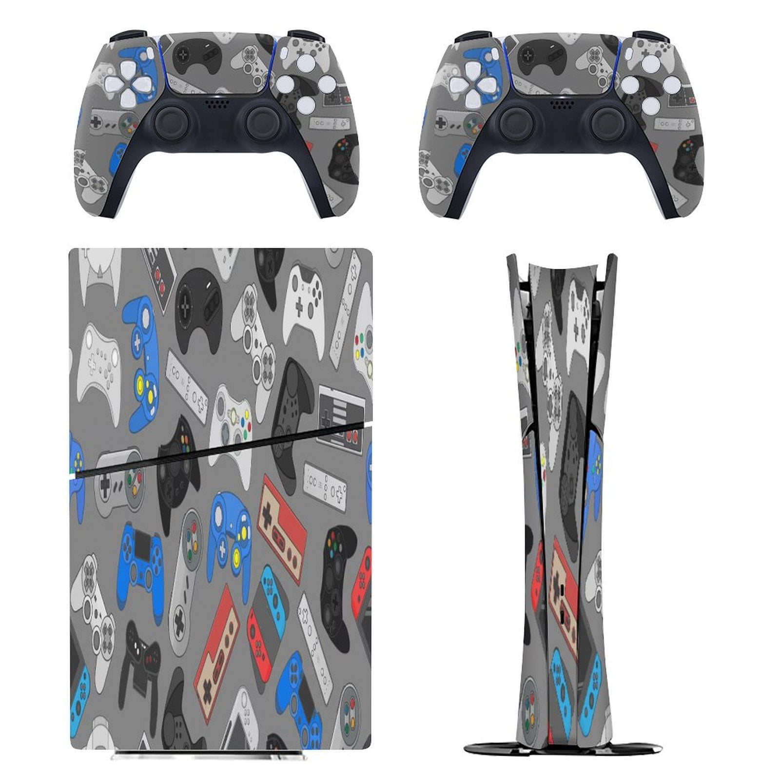 Game Controller Pattern PS5/PS5 Pro/PS5 Slim Digital Disc Skin Sticker ...