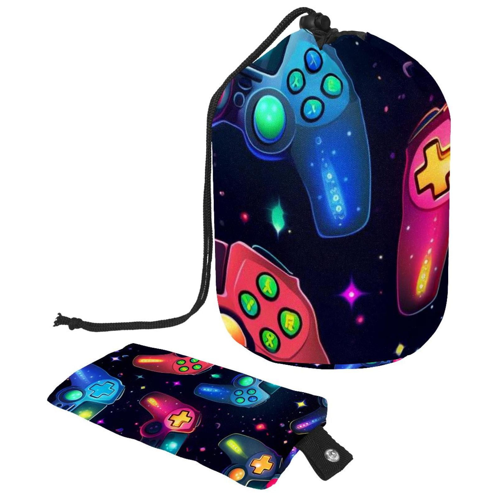 Game Controller Portable Drawstring Foldable Travel Mesh Bags Laundry ...