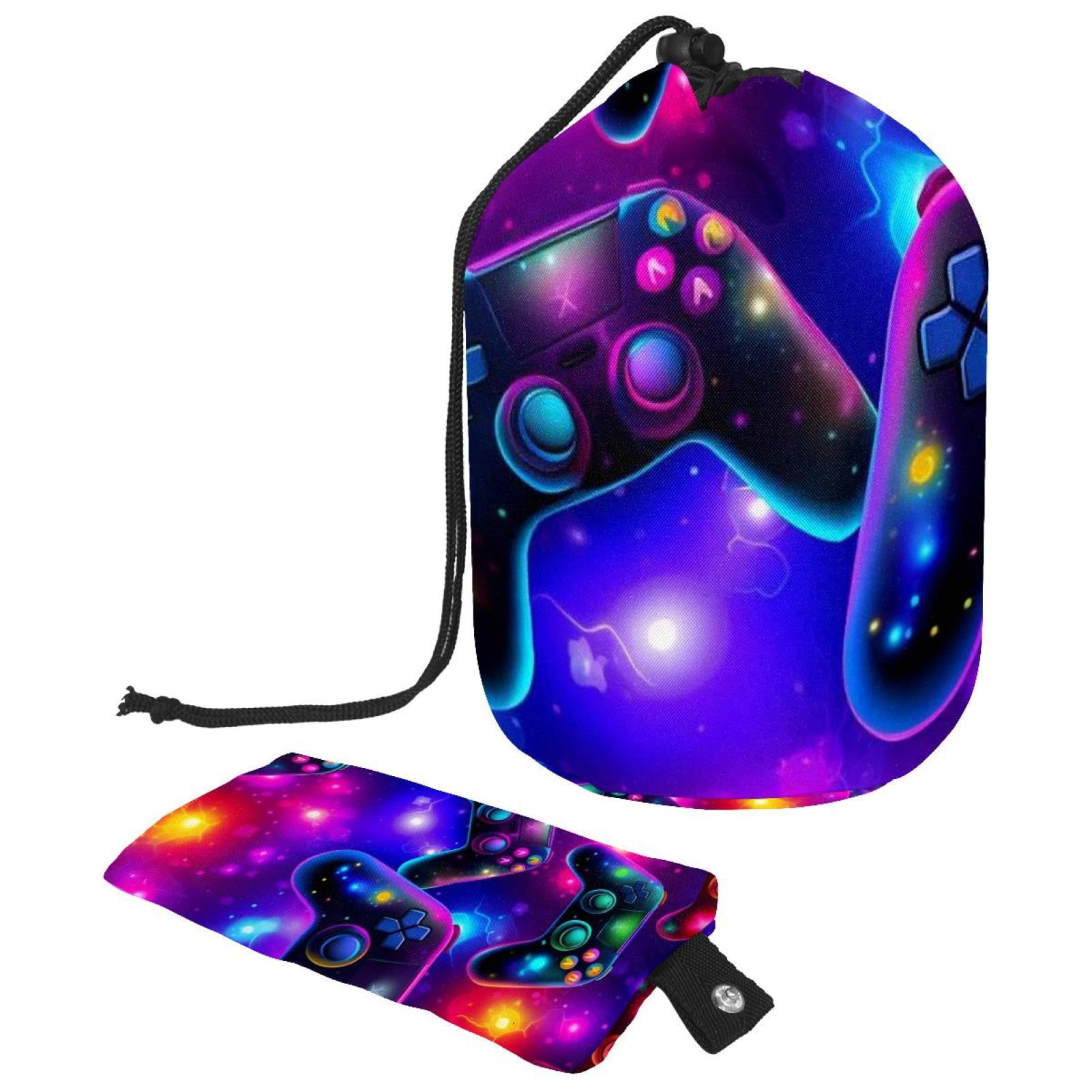 Game Controller Portable Drawstring Mesh Bags Laundry Bag Shower Bags ...