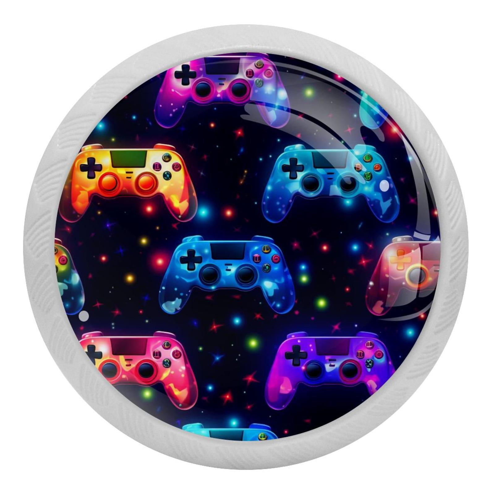 Game Controller Round Glow-in-the-Dark Dresser Hardware Pack ...