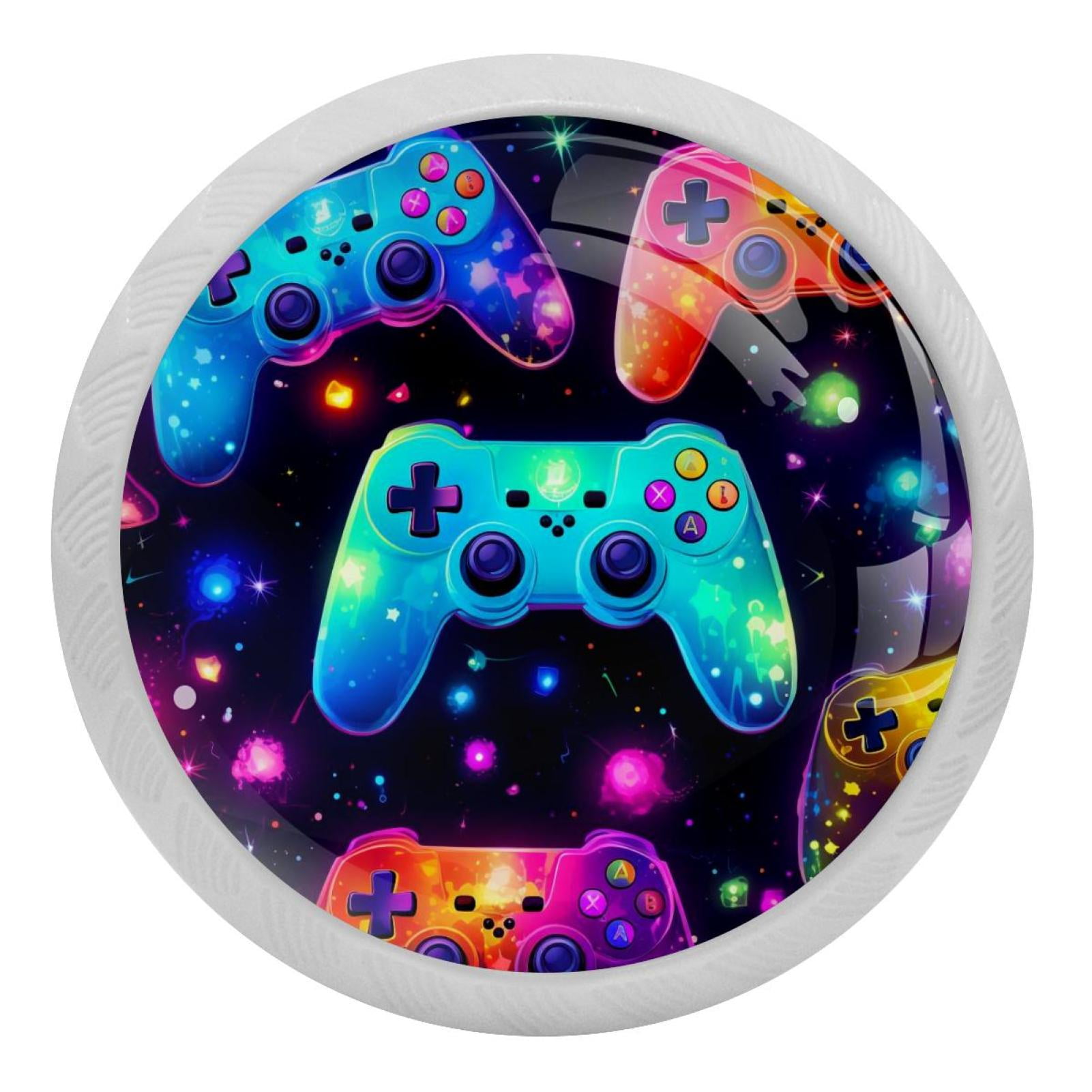 Game Controller Round Glow-in-the-Dark Fluorescent Cabinet and Dresser ...