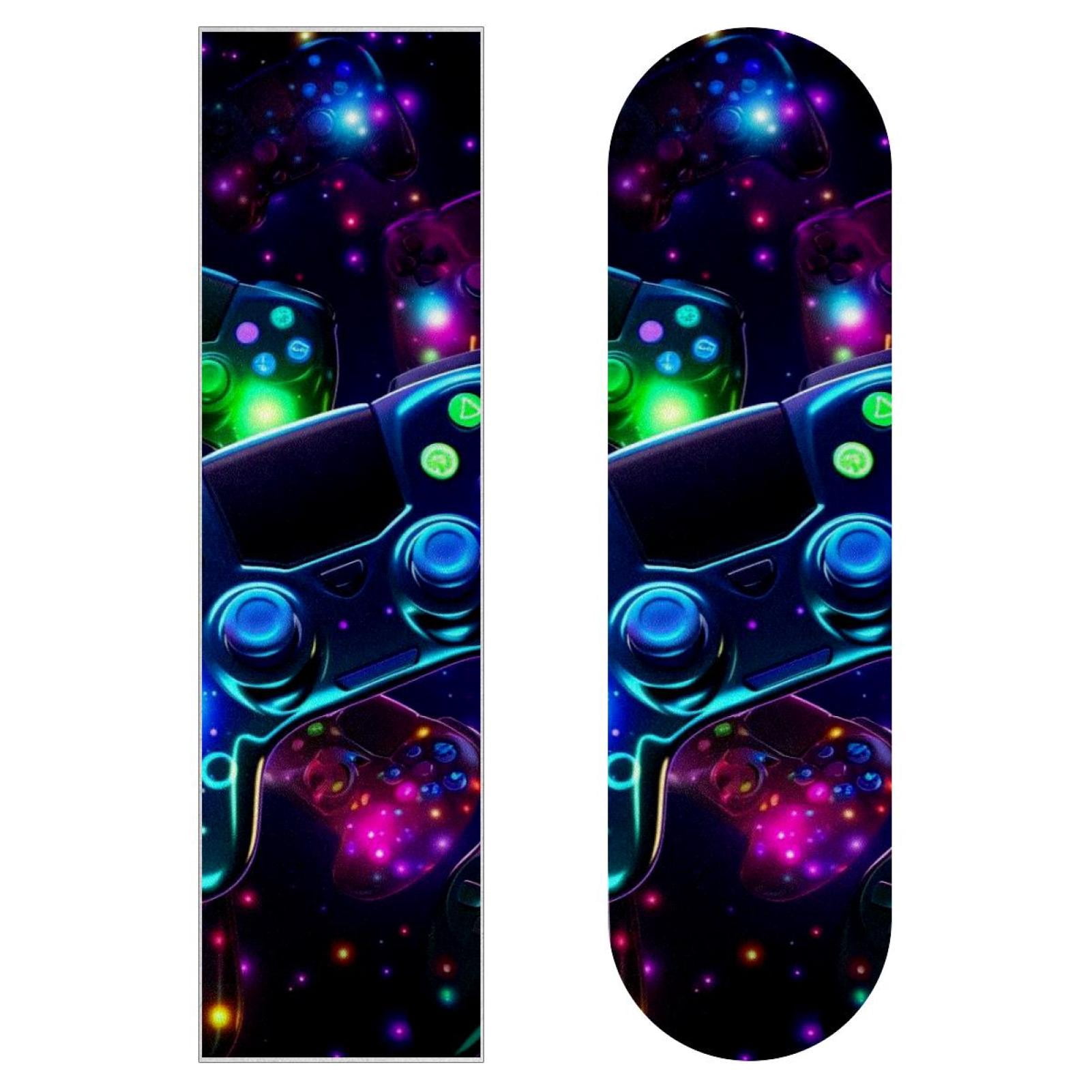 Game Controller Skateboard Stickers Pack of Two Emery PVC Surface 8 ...