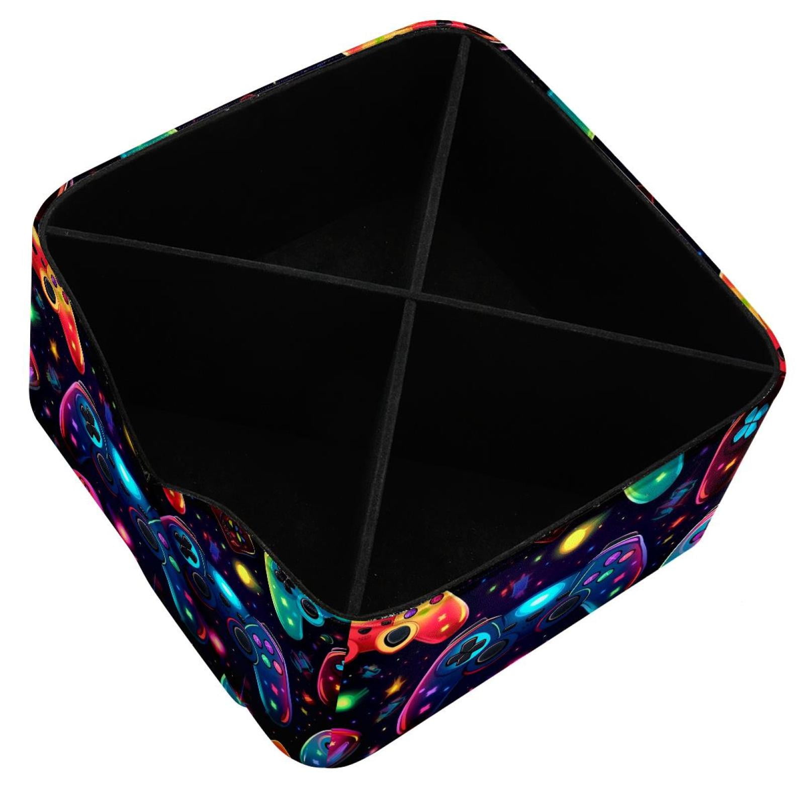 Game Controller Square Pen Organizer Pencil Holder Case with 4 ...