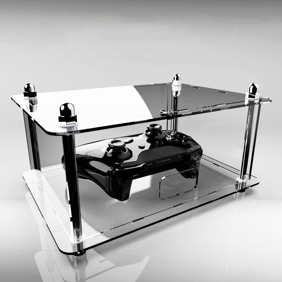 Game Controller Storage Box Transparent Acrylic Material Stackable ...