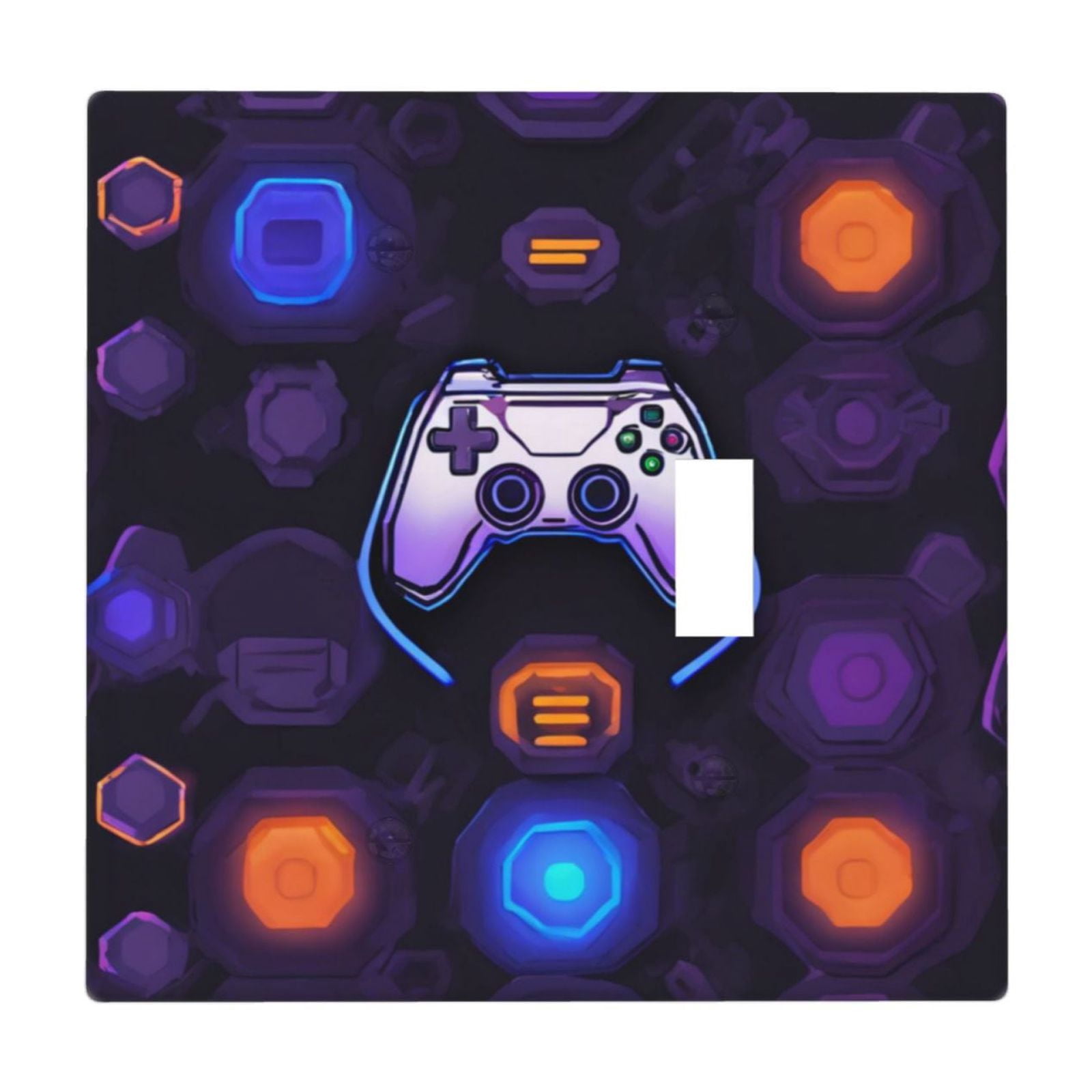 Game Controller Switch Cover Decorative Wall Plate / 2-Gang 1-Toggle ...