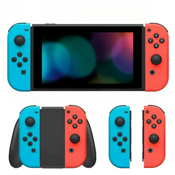 Game Controller for Nintendo Switch, Wireless Joy-Con (L/R), Neon Blue/Red - Walmart.com