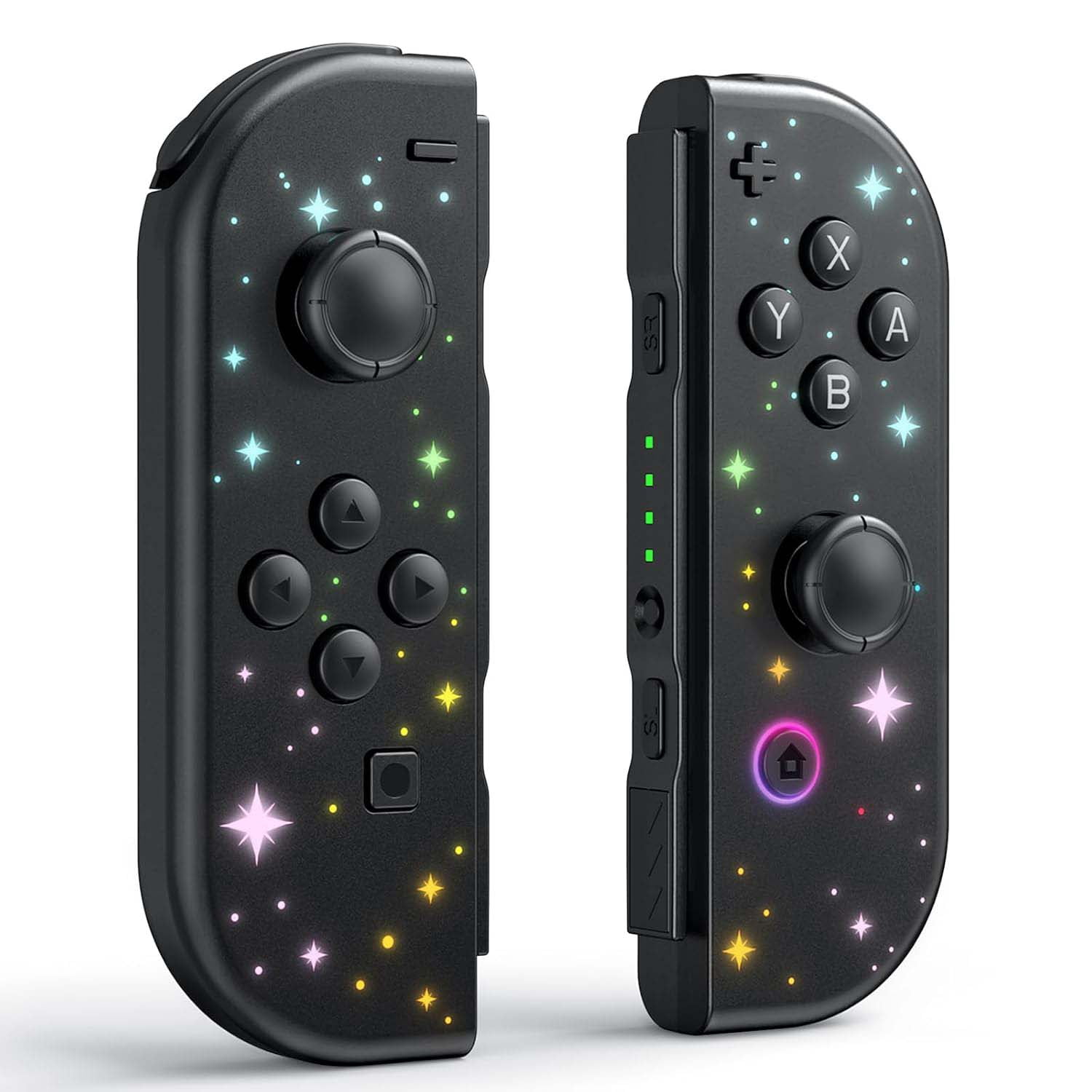Game Controller for Nintendo Switch with RGB Lighted, Wireless Switch ...