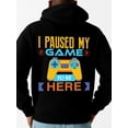 Game Controller funny hoodies games men's graphic hoodies black Perfect ...