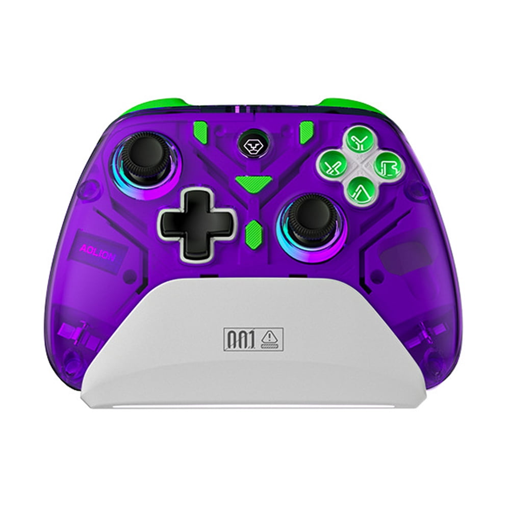 Game Controller with Charging Dock RGB Wireless Gamepad Hall Effect ...