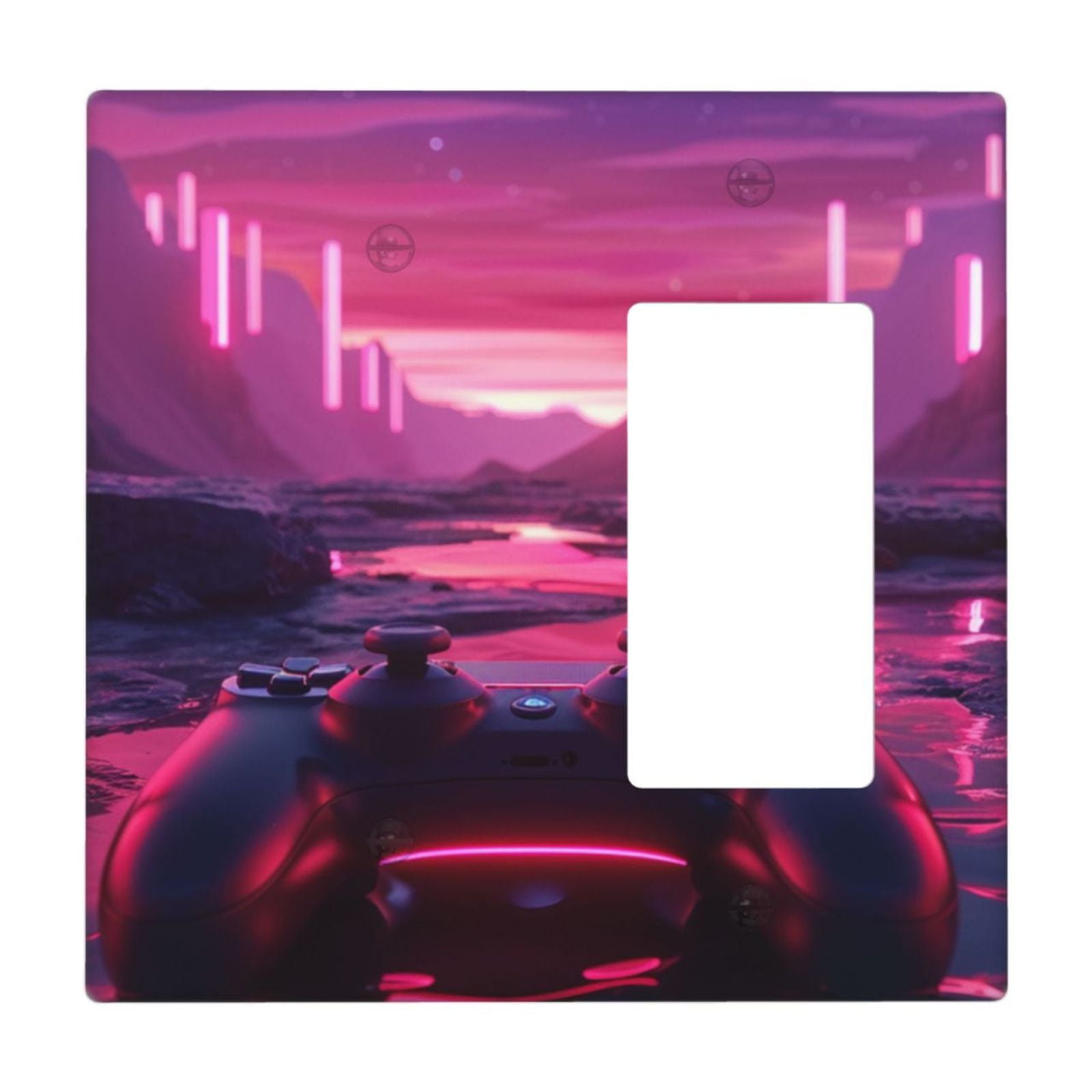 Game Cyberpunk Switch Cover Decorative Wall Plate / 2-Gang 1-Decor ...