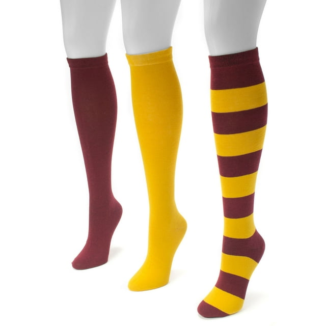 Game Day 3 Pair Pack Knee High Socks - Walmart.com