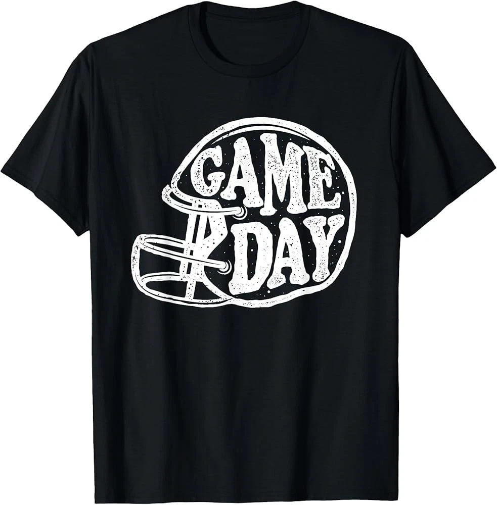 Game Day - American Football Season Party Footballer T-Shirt - Walmart.com