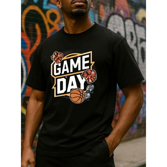 Game Day Basketball mens Exercise 180G 100% Cotton black Dumbbell gym ...