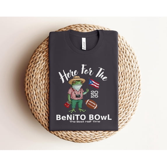 Game Day Bunny T-Shirt,team benito Tee,Football Final T-Shirt, Big Game ...