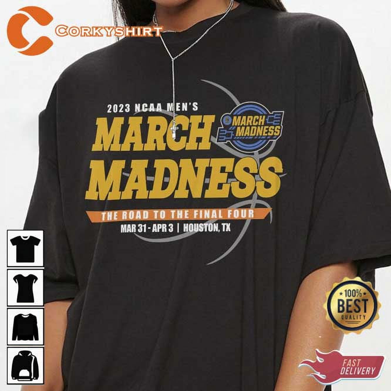 Game Day College Basketball Lover 2023 Ncca Shirt - Walmart.com