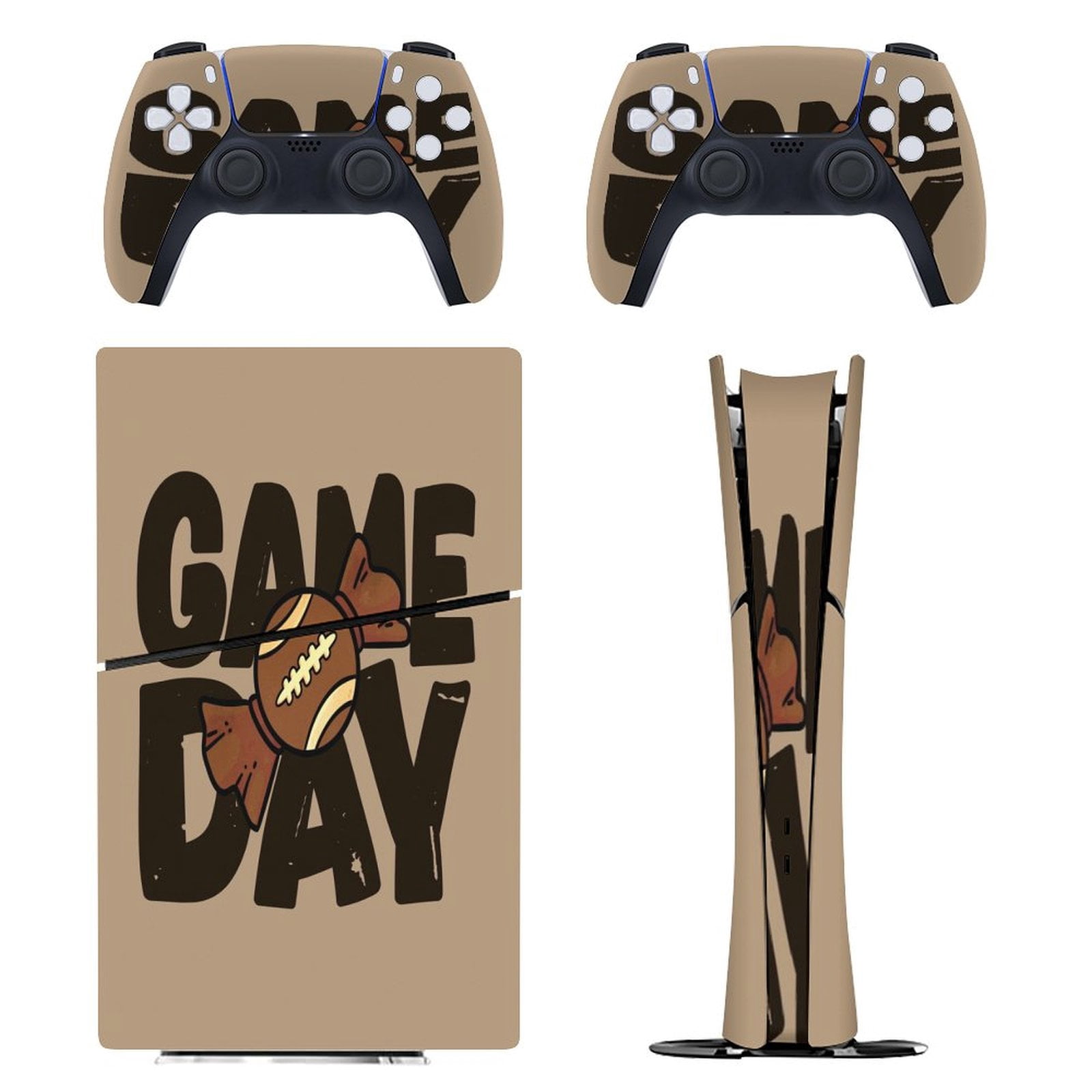 Game Day, Football, Candy PS5/PS5 Slim Digital Disc Skin Sticker For ...
