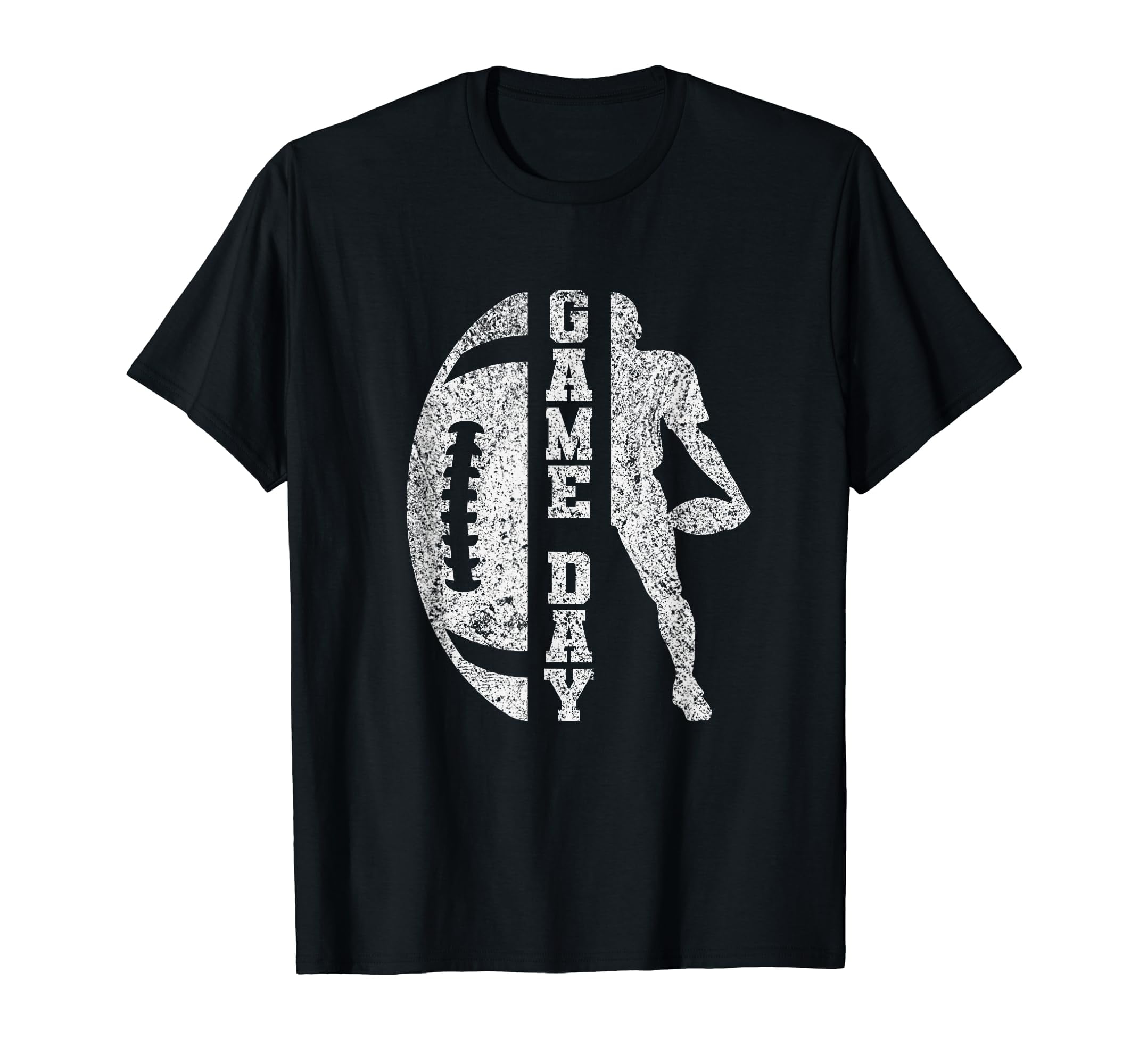 Game Day Football - Cute Football Top T-Shirt - Walmart.com