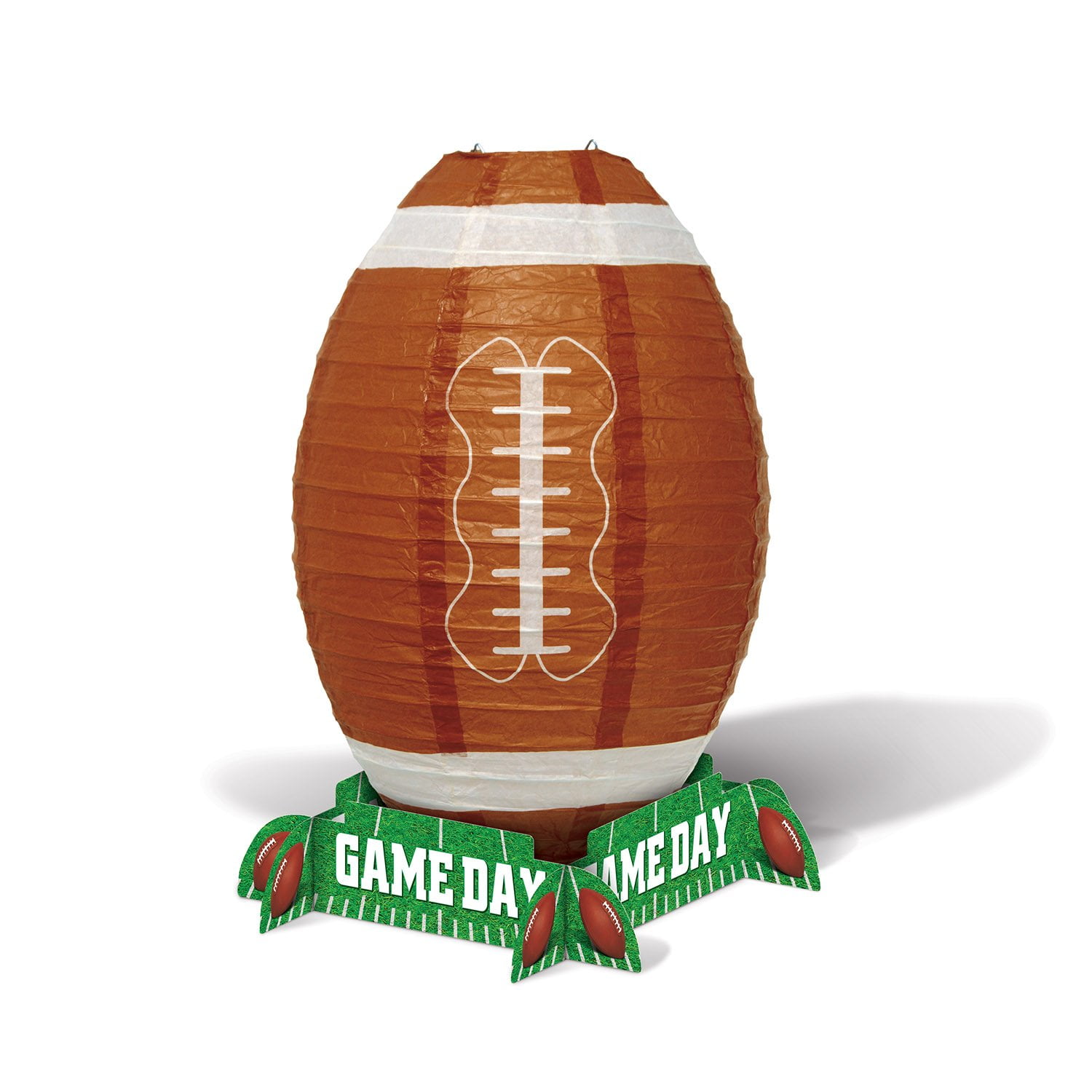 Game Day Football Paper Lantern Centerpiece - Party Decoration - 1 per ...