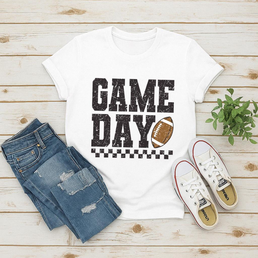 Game Day Football Shirt,Gameday Shirt, Womens Football Tee Shirt ...