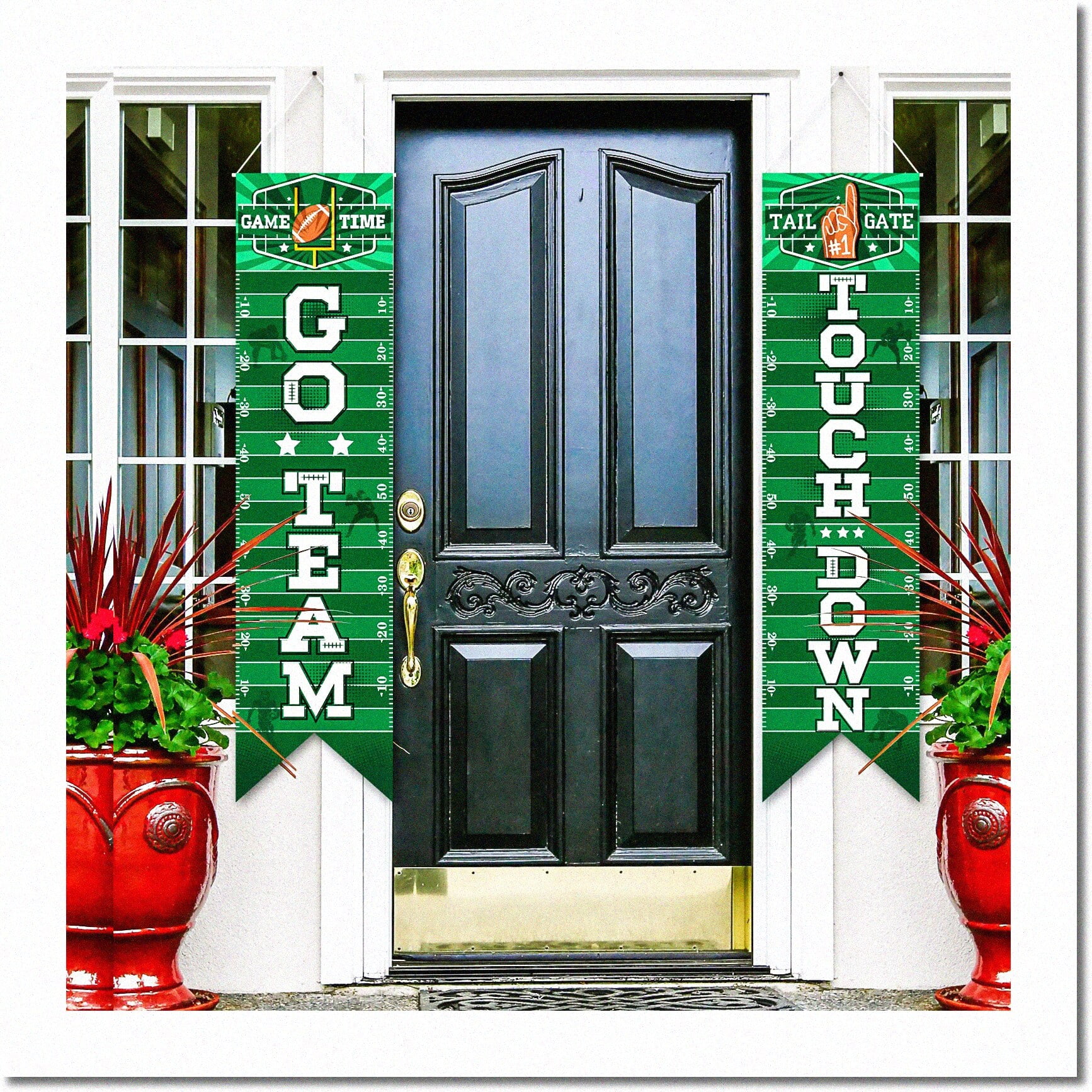 Game Day Glory: Football Decorations & Welcome Banner - Sport Theme ...