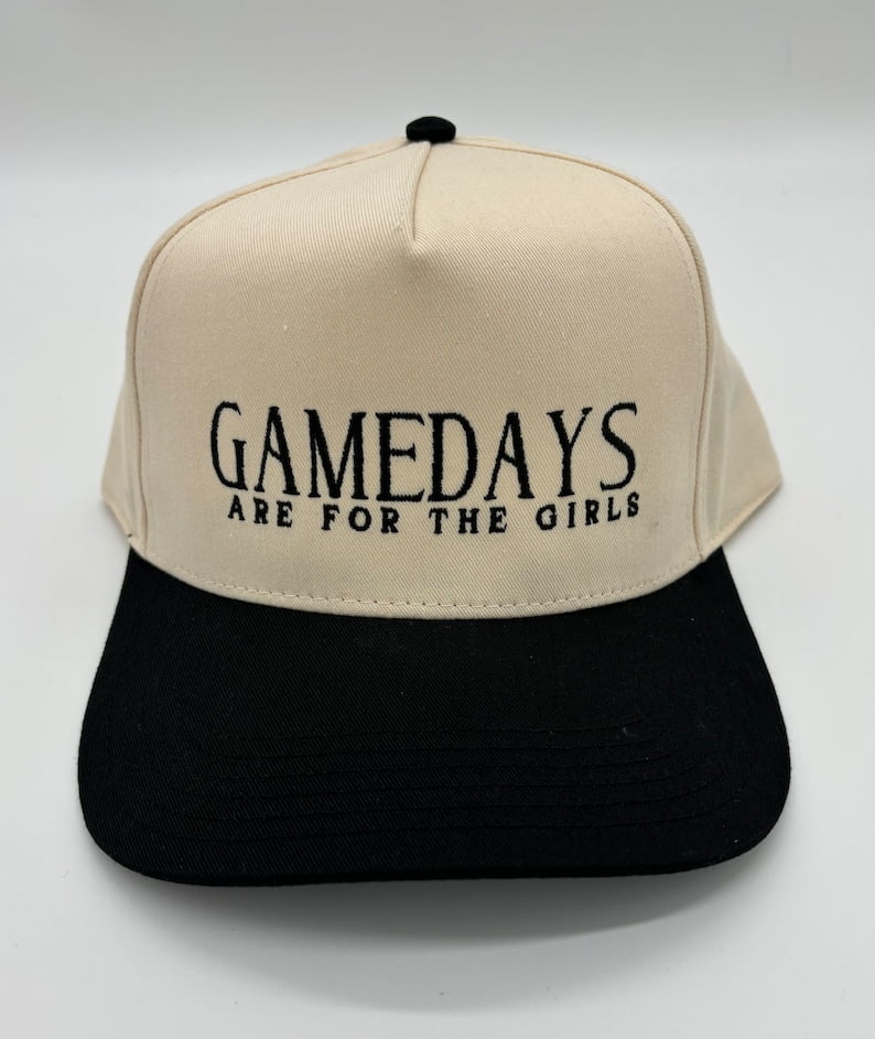Game Day Hat, Game Days Are For The Girls Snapback Hat, Girls Game Day ...