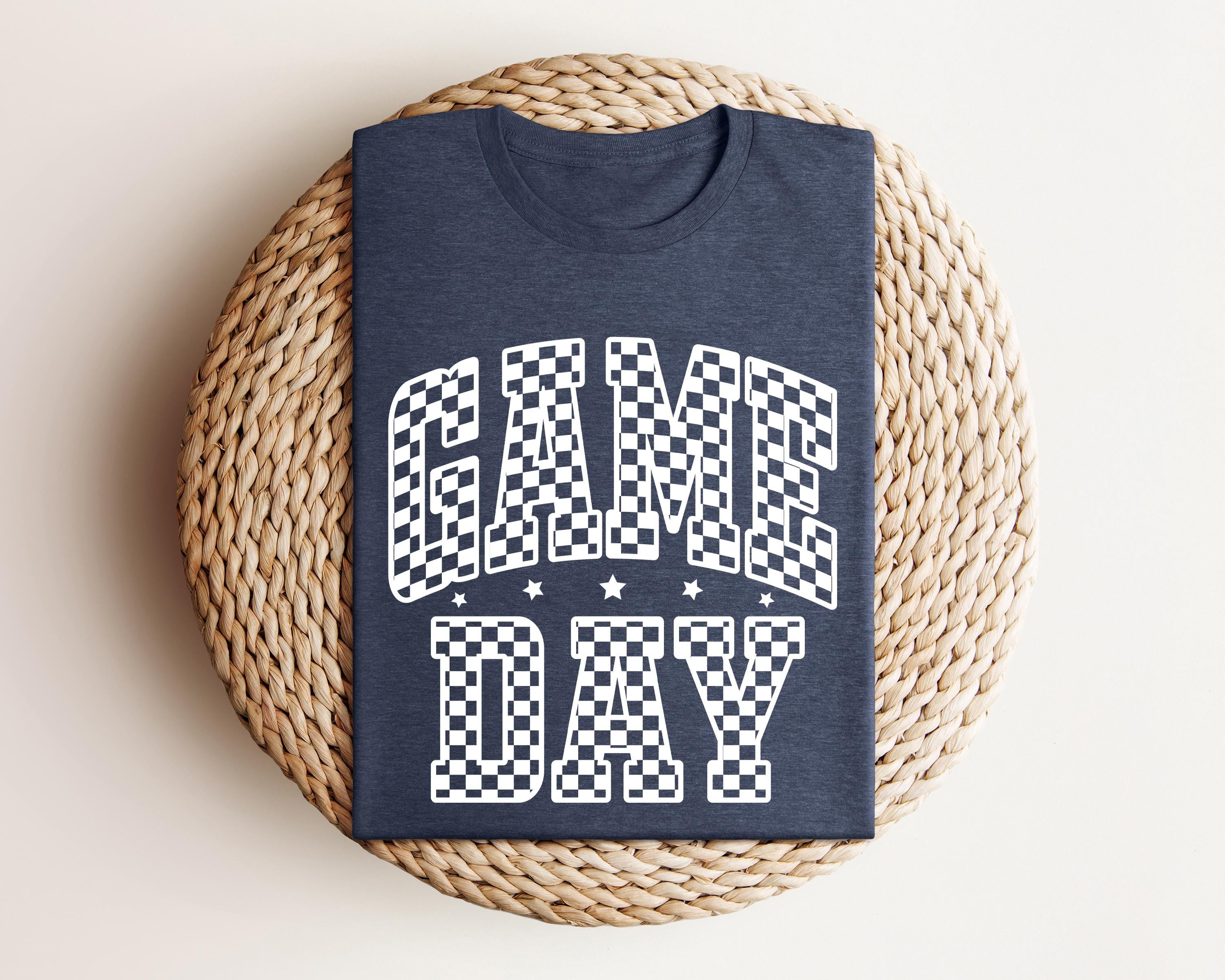 Game Day Shirt, Football Shirt, Red and Black, Women's Football, Preppy ...