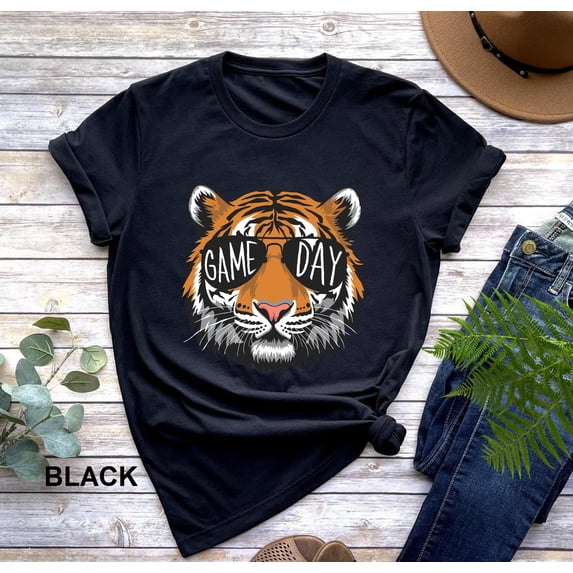 Game Day Tigers Mascot Shirt, Football Mom Shirt, Cute Game Day Shirt ...