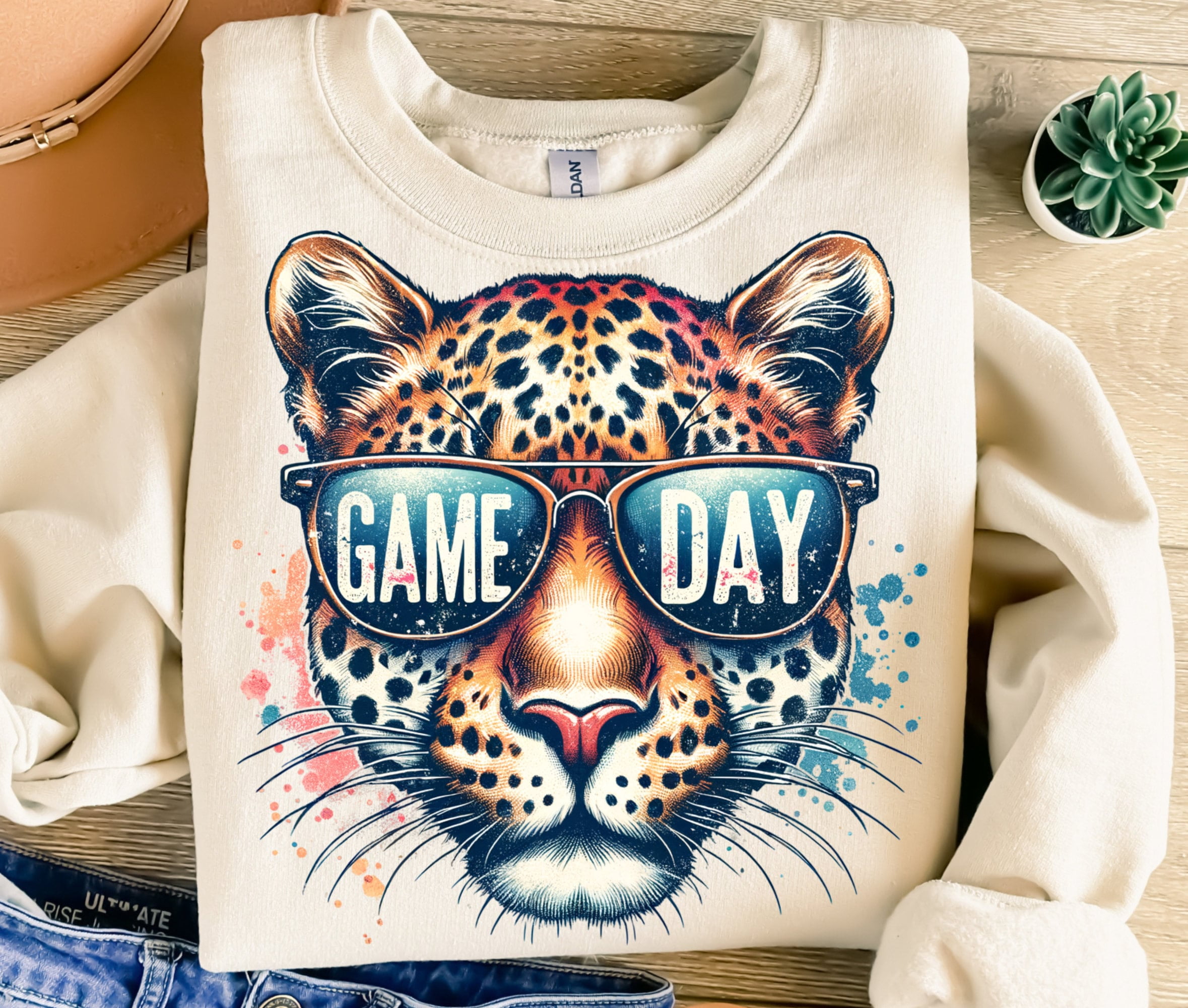 Game DaySublimation Design, JaguarSchool MascotSportVintageT-Shirt ...