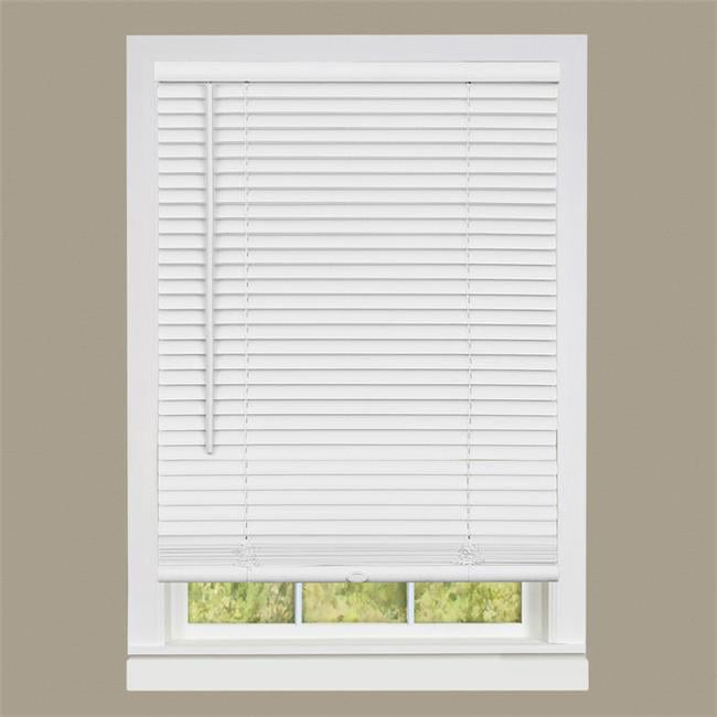 Game Development Group Cordless Vinyl Mini Window Blinds, Pearl White ...