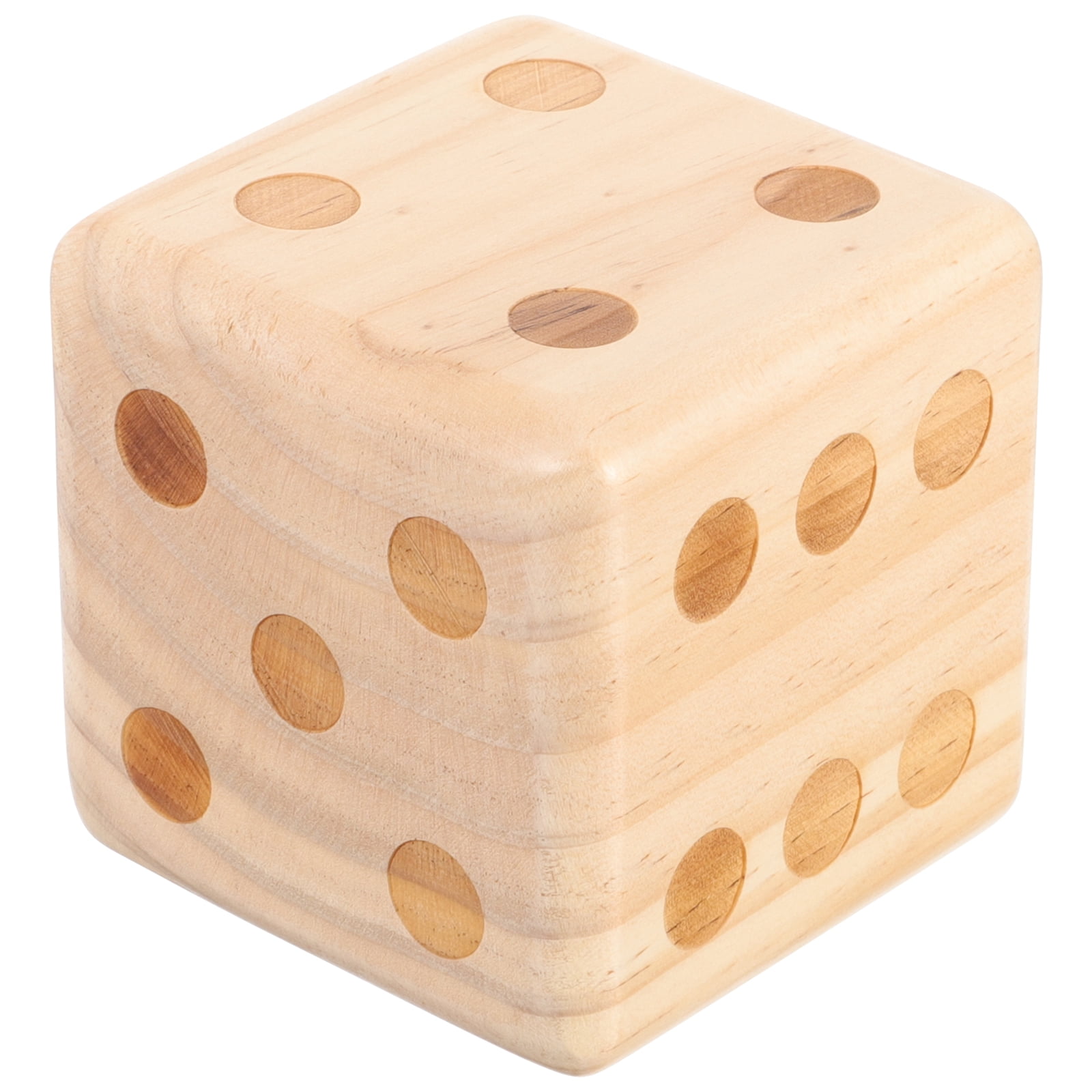 OHOIOLLA Assorted Color Wood Dice Families Yard Entertainment 1Set 3 ...
